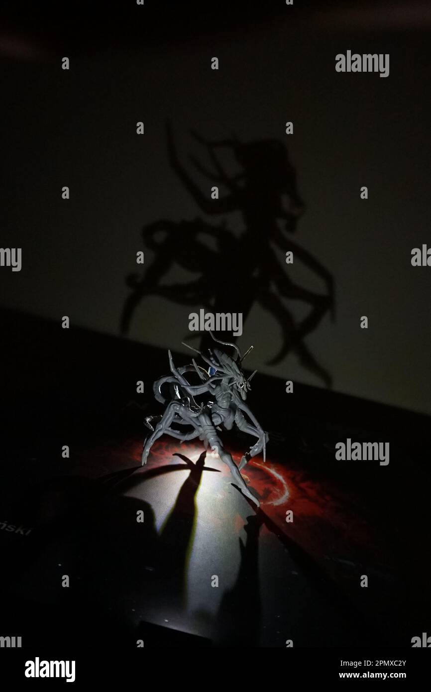 Alien miniatures from the board game: Nemesis, and it's expansions ...