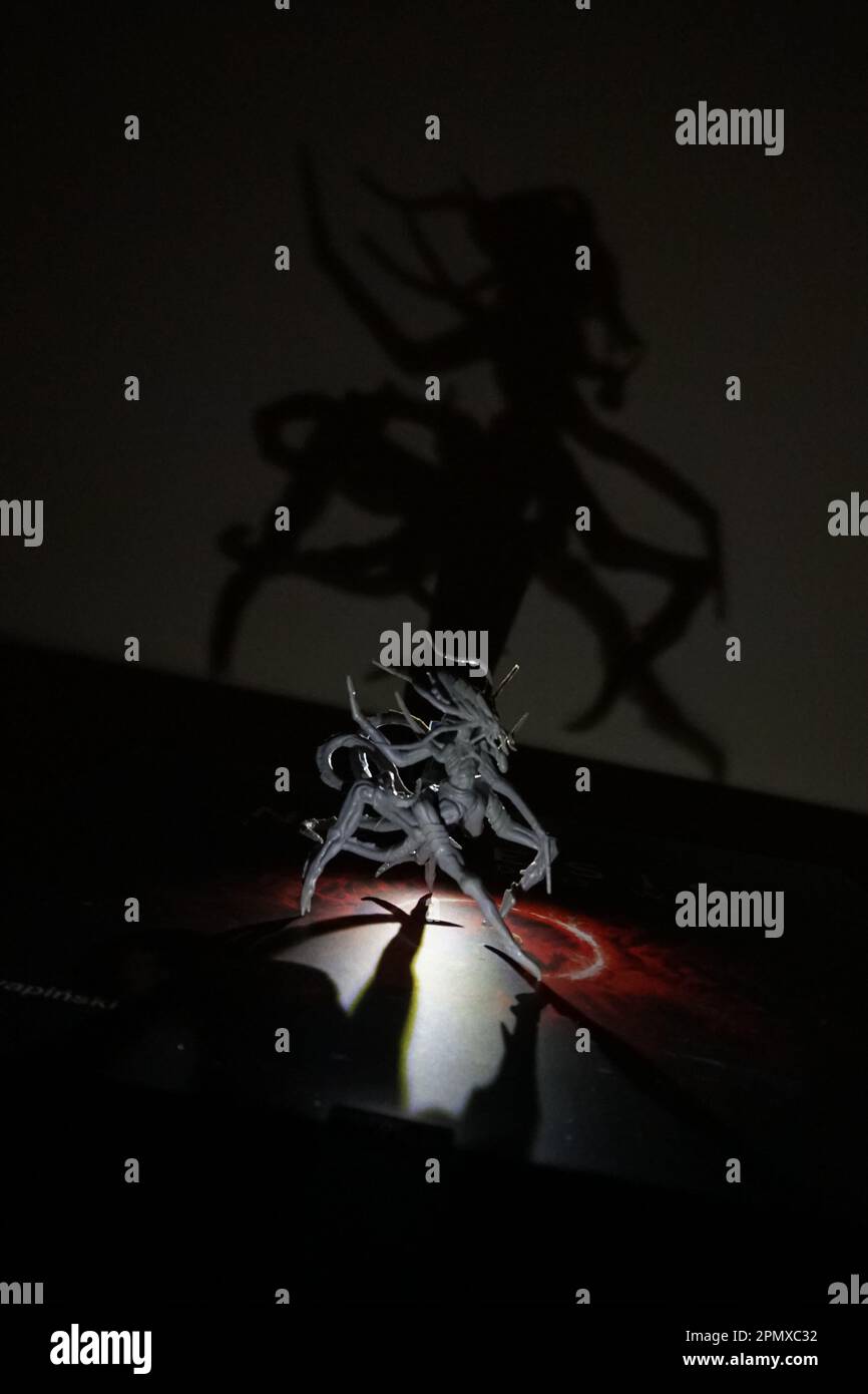 Alien miniatures from the board game: Nemesis, and it's expansions ...