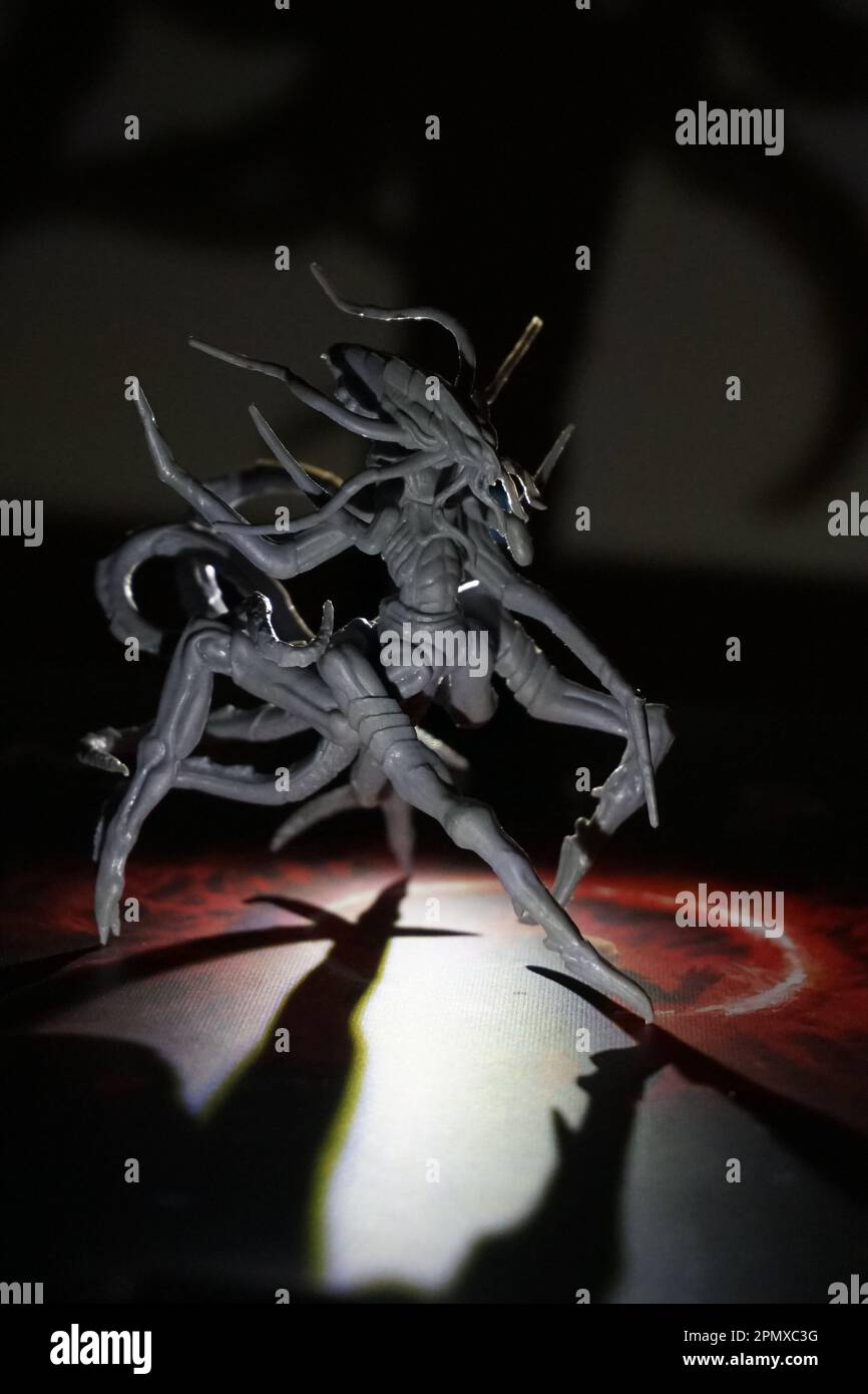 Alien miniatures from the board game: Nemesis, and it's expansions ...