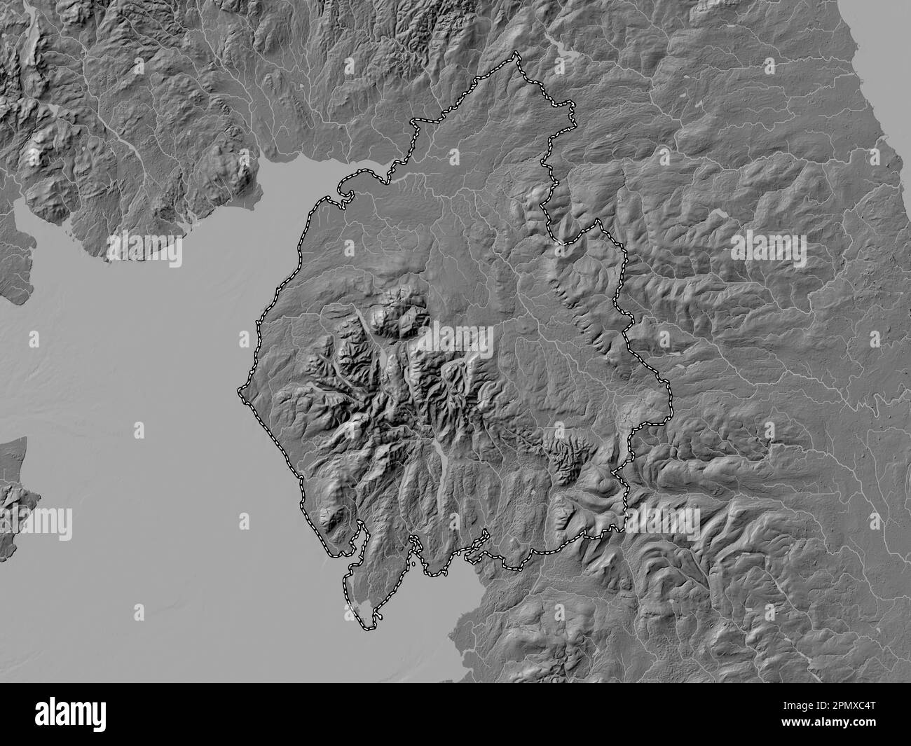 Cumbria, administrative county of England - Great Britain. Bilevel ...