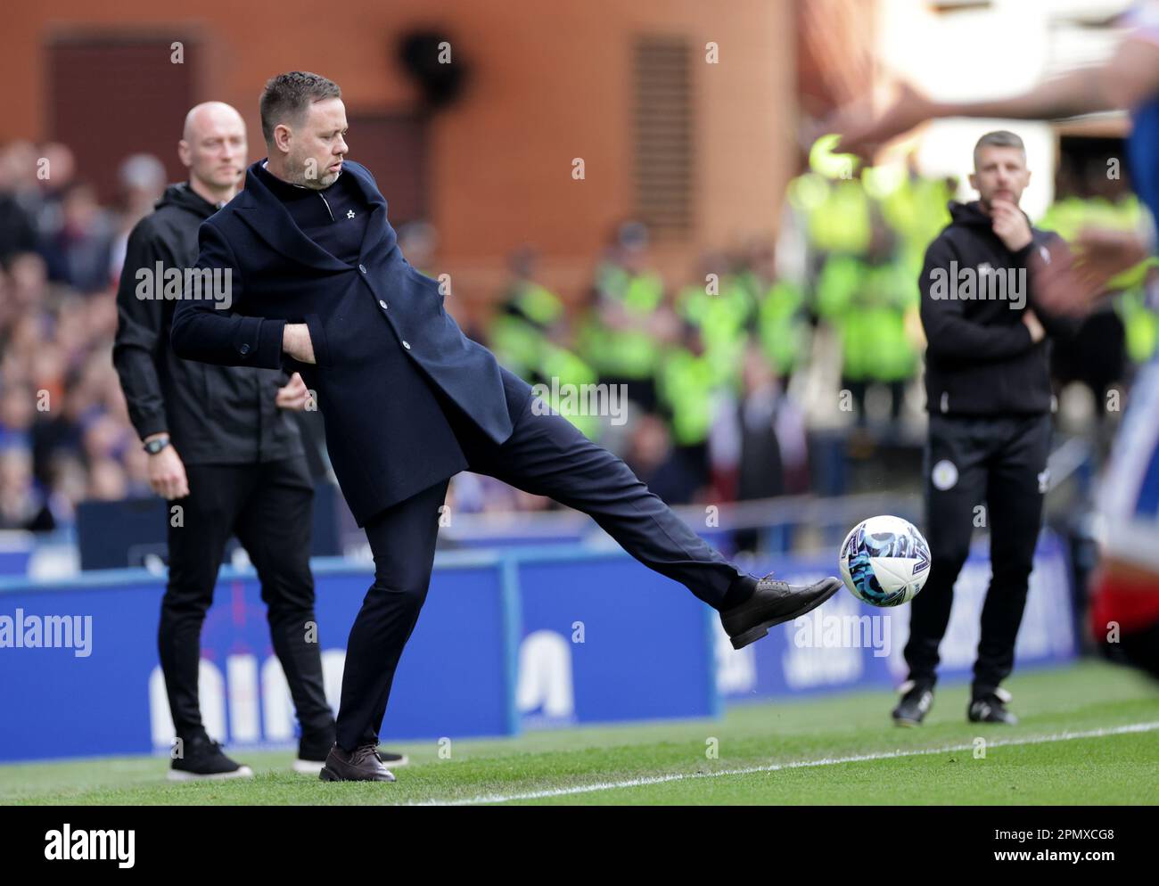 Rangers manager Michael Beale during the cinch Premiership match at ...