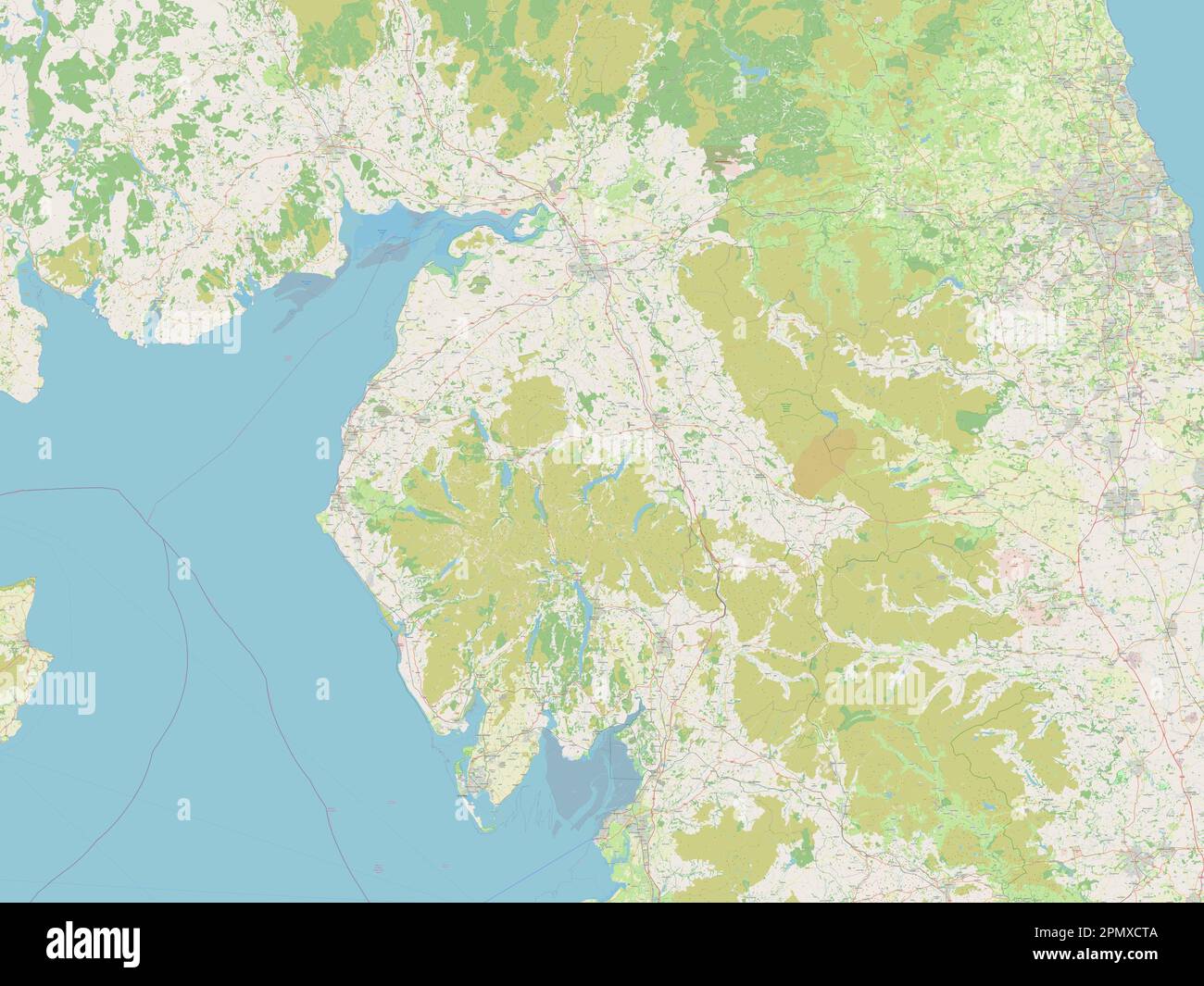 Brampton map hi-res stock photography and images - Alamy