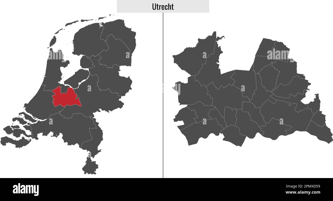 Utrecht overview Stock Vector Images - Alamy
