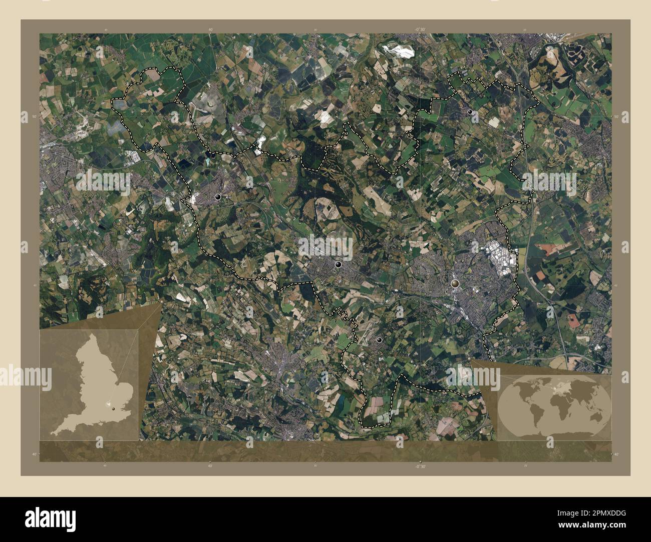 Dacorum, non metropolitan district of England - Great Britain. High ...