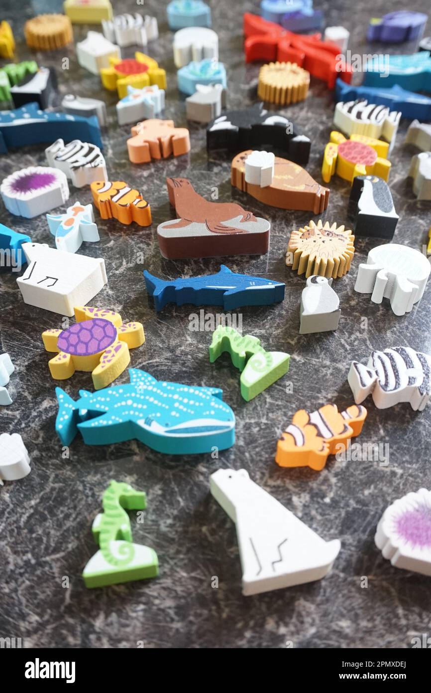 Animal meeples hi-res stock photography and images - Alamy