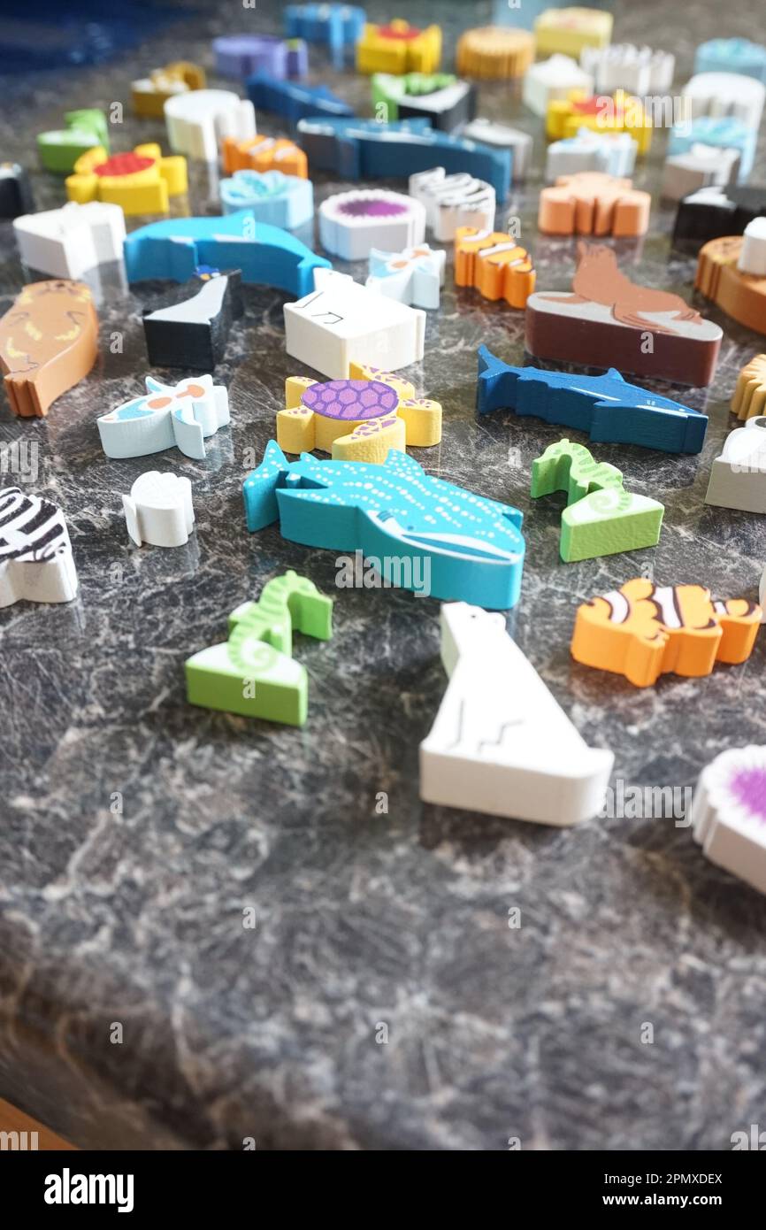 Fish meeples hi-res stock photography and images - Alamy