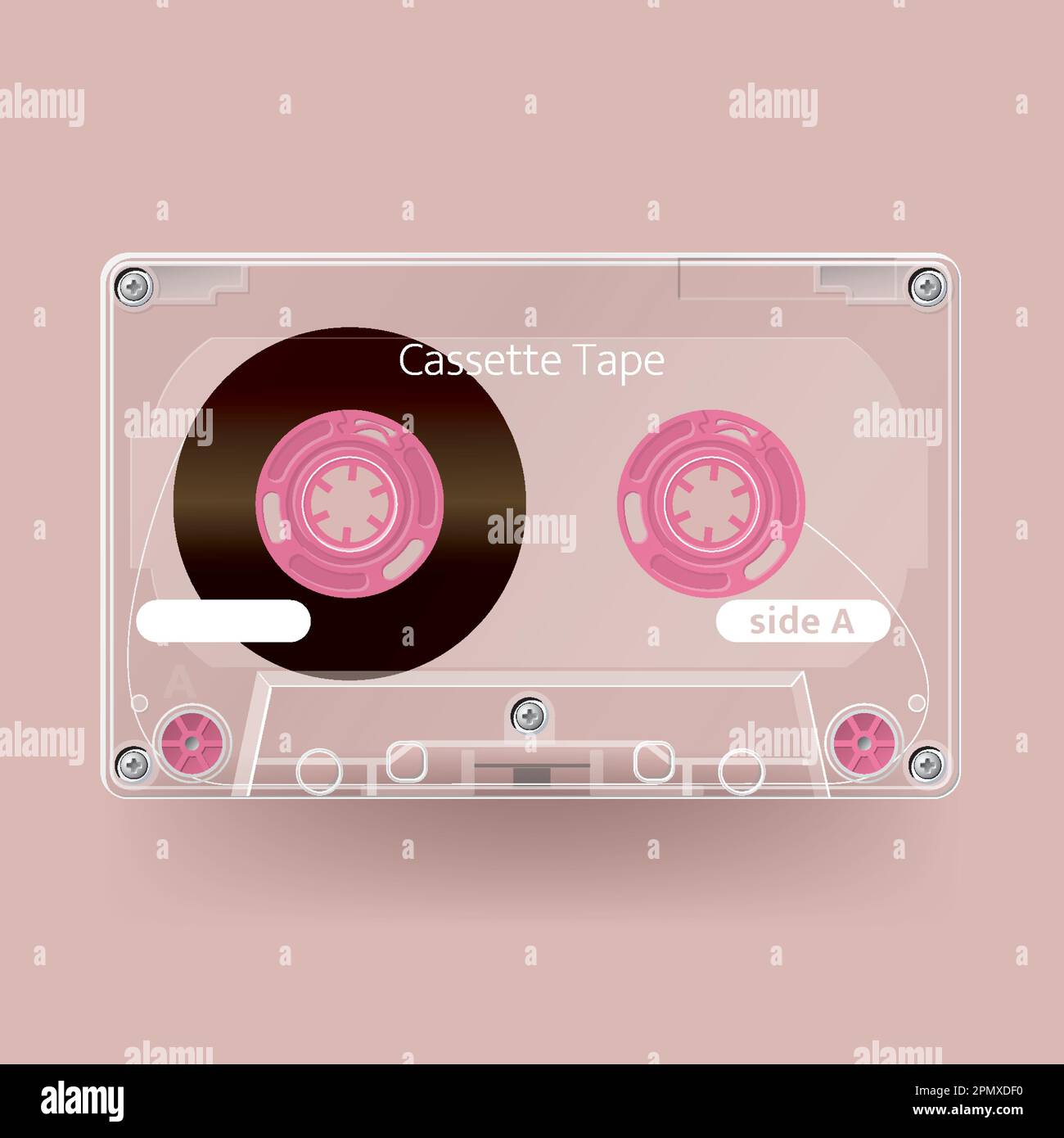 Music Cassette Tape Classic Style Stock Vector Image And Art Alamy
