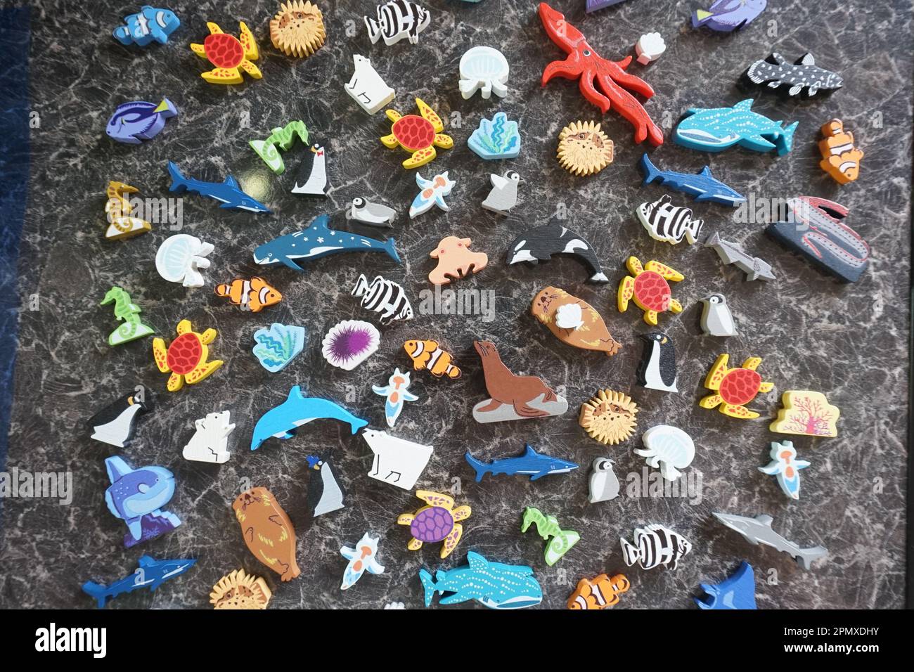Fish meeples hi-res stock photography and images - Alamy