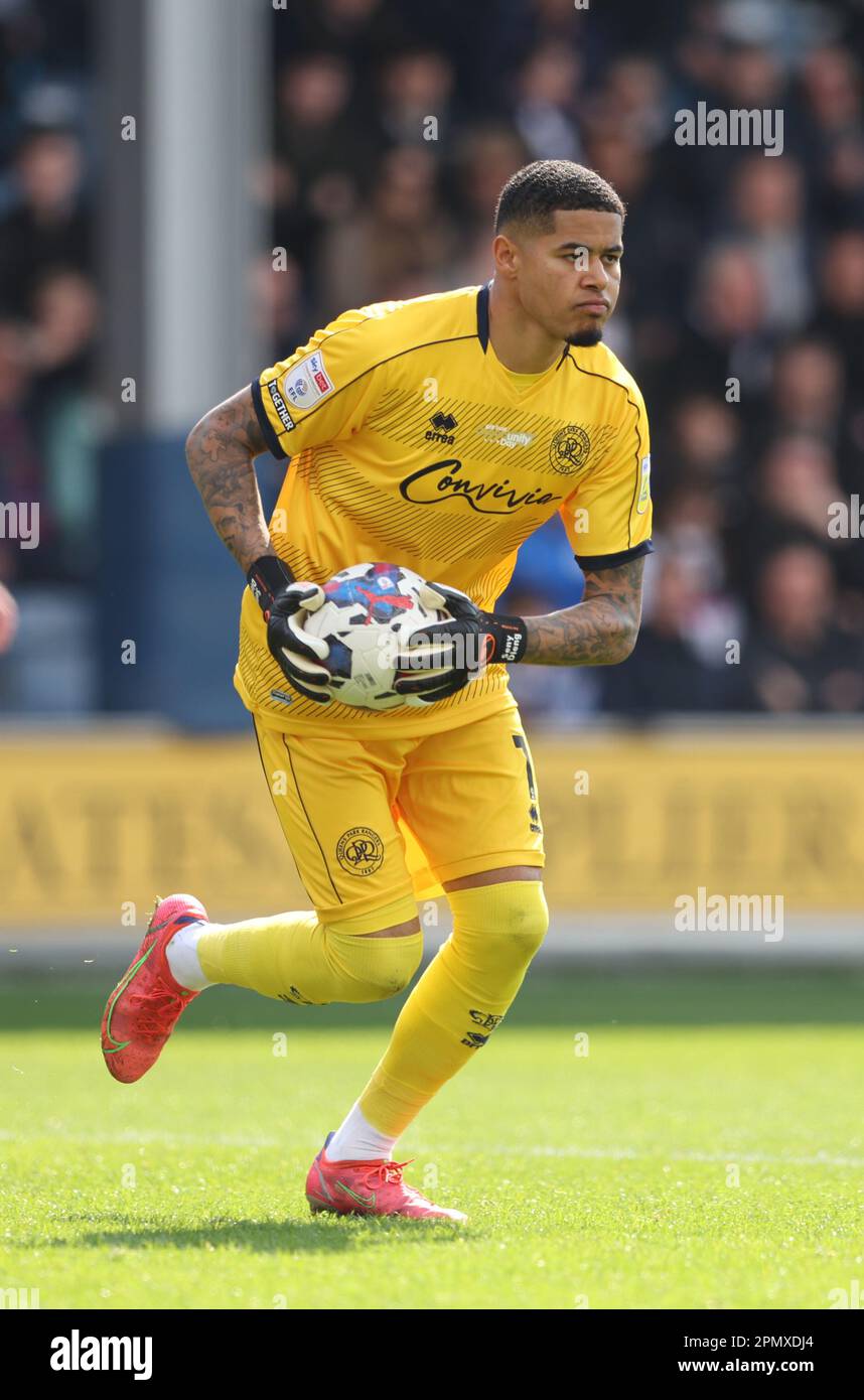 Queens Park Rangers goalkeeper Seny Dieng during the Sky Bet ...