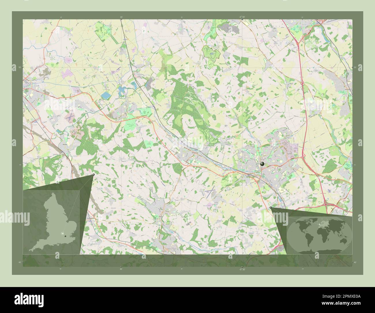 Dacorum, non metropolitan district of England - Great Britain. Open ...