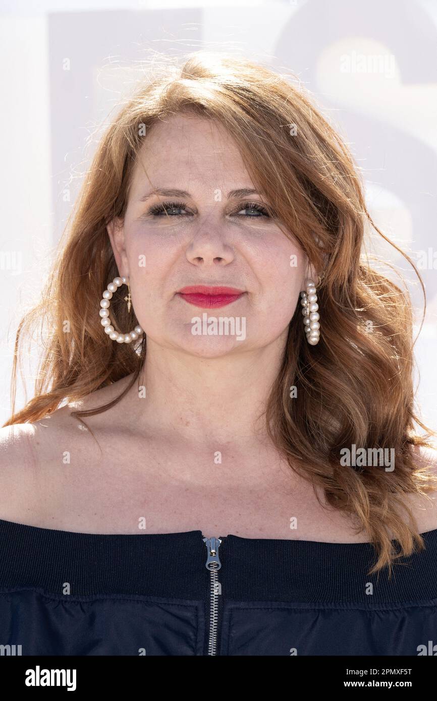 Cannes, France. 15th Apr, 2023. Ariane Seguillon attends the Demain ...