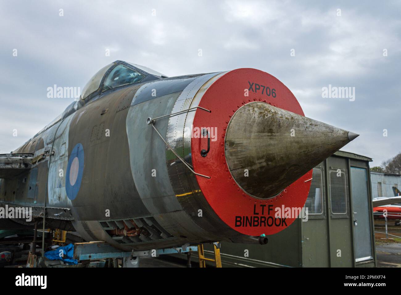 English Electric Lightning F.3 XP706. South Yorkshire Air Museum ...