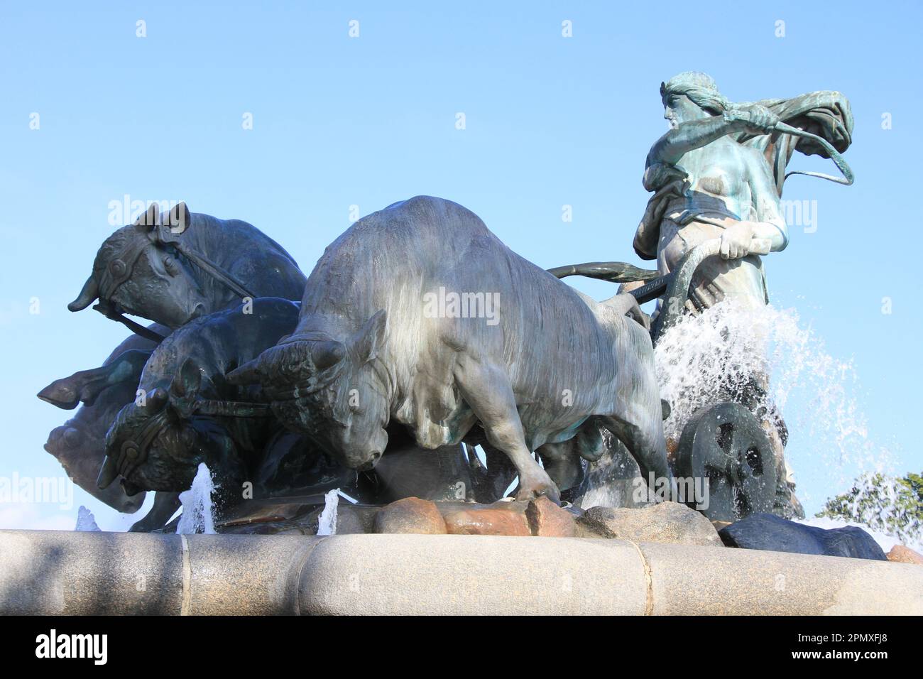 Gefion Fountain in Copenhagen, Denmark Stock Photo - Alamy