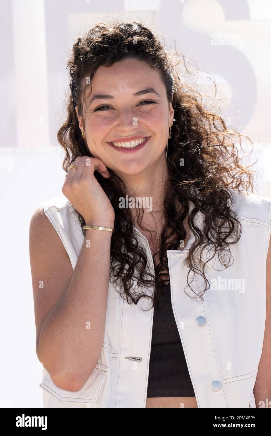 Cannes, France. 15th Apr, 2023. Louvia Bachelier attends the Demain ...