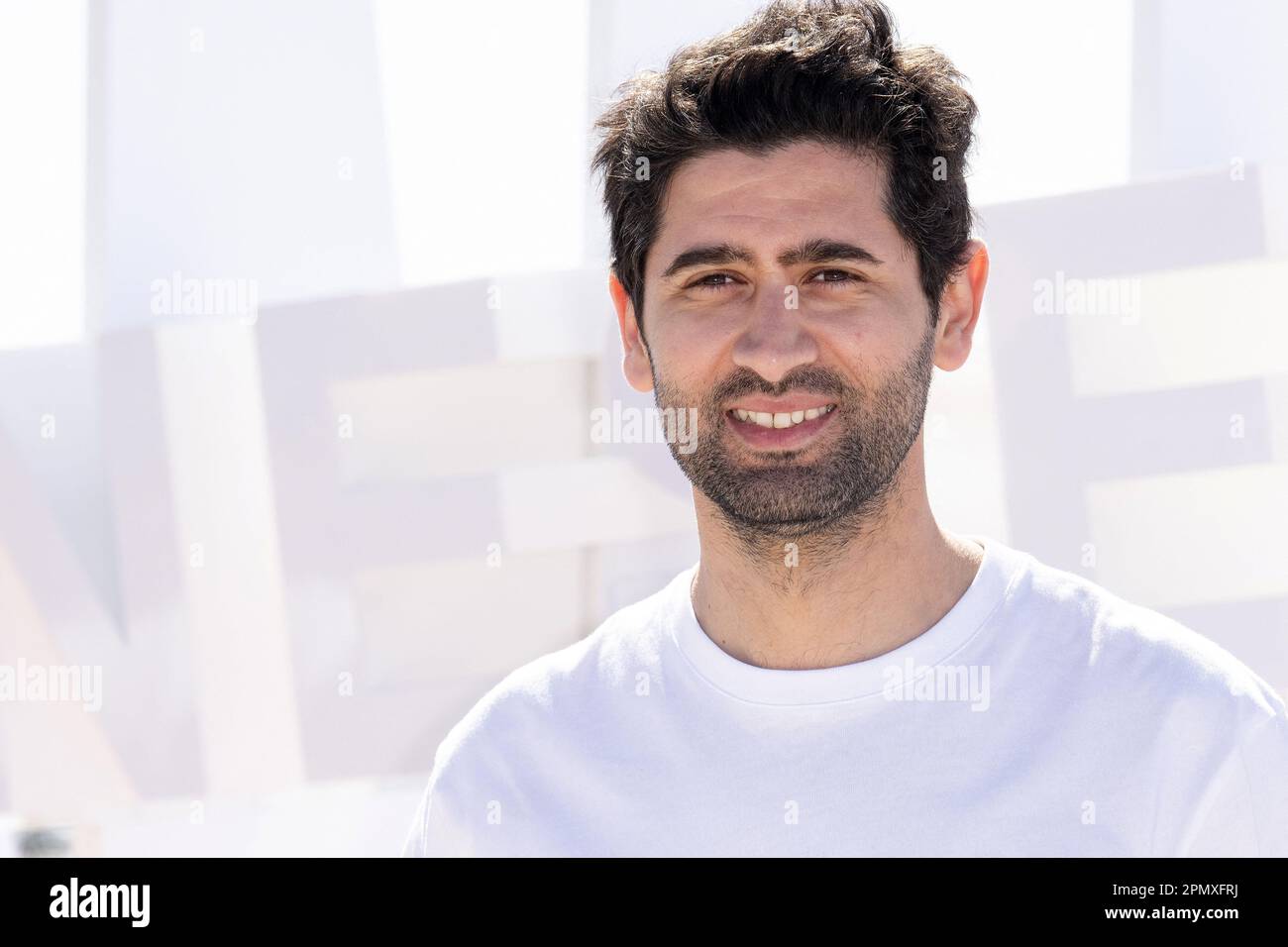 Cannes, France. 15th Apr, 2023. Mayel Elhajaoui attends the Demain Nous ...