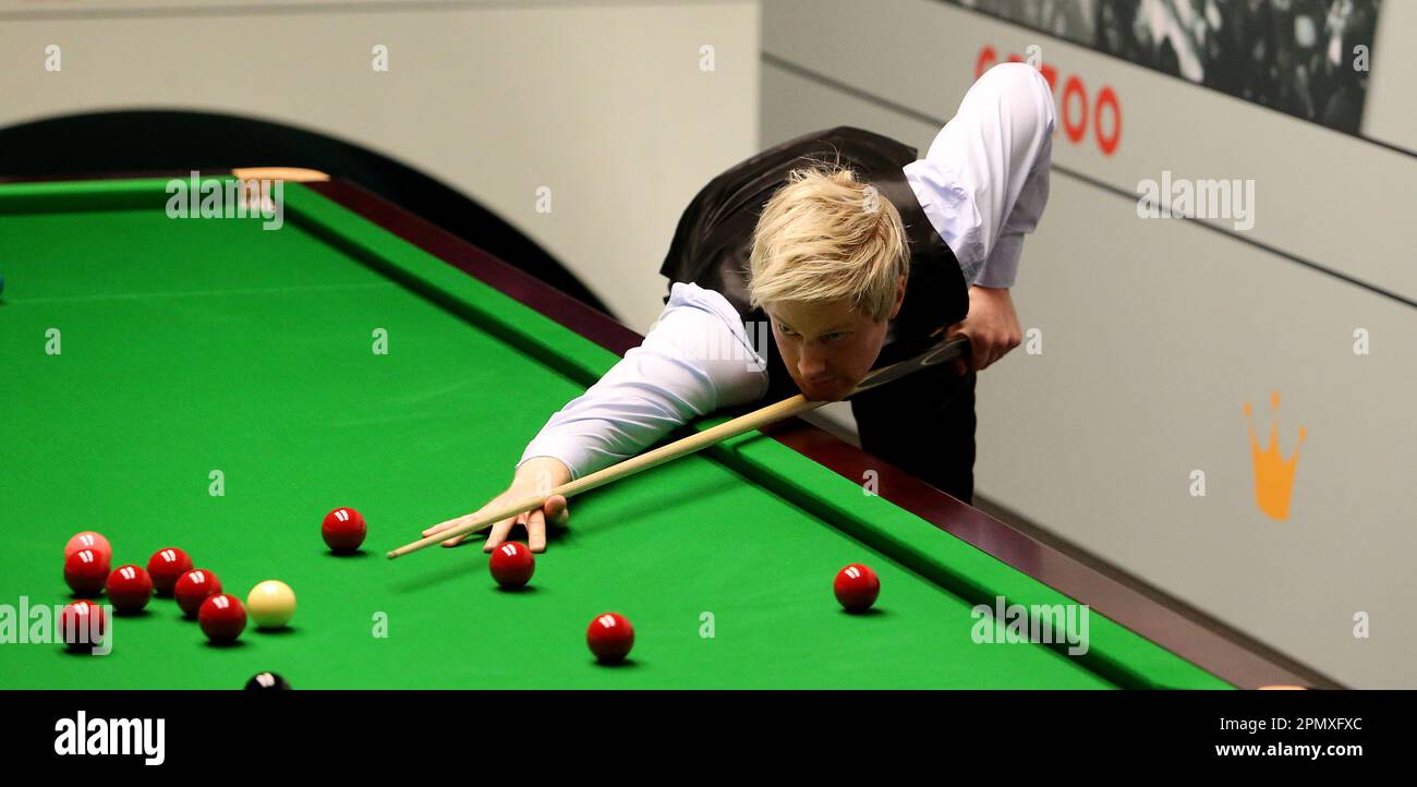 15th April 2023; The Crucible, Sheffield, England: 2023 Cazoo World ...
