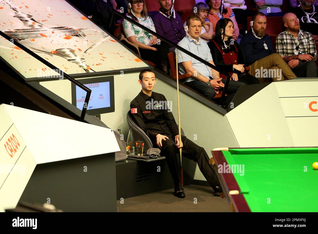 15th April 2023; The Crucible, Sheffield, England: 2023 Cazoo World ...