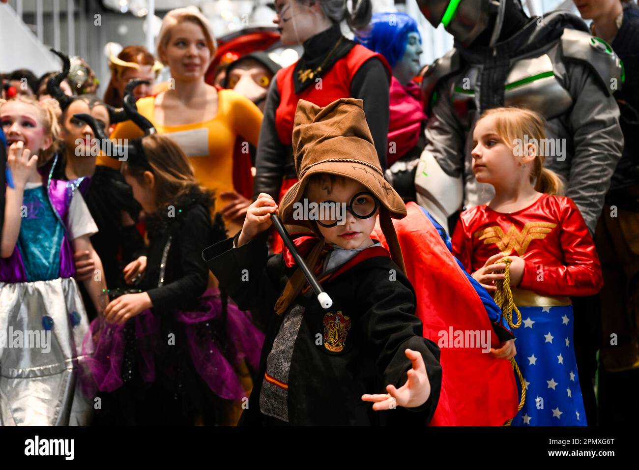 Prague, Czech Republic. 15th Apr, 2023. Comic-Con Prague 2023, meeting ...