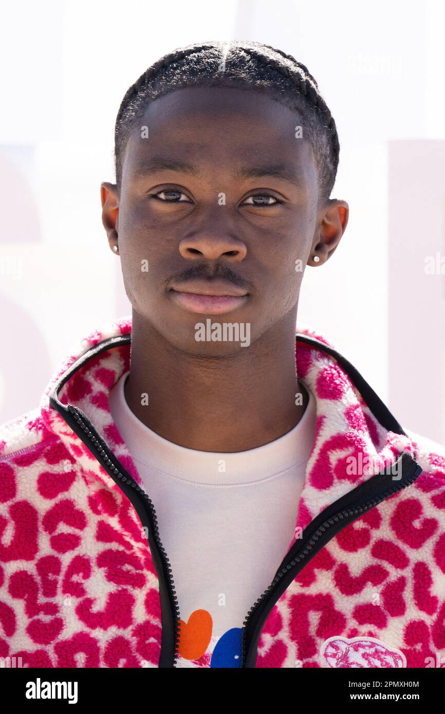 Cannes, France. 15th Apr, 2023. Dembo Camilo attends the Ici Tout ...
