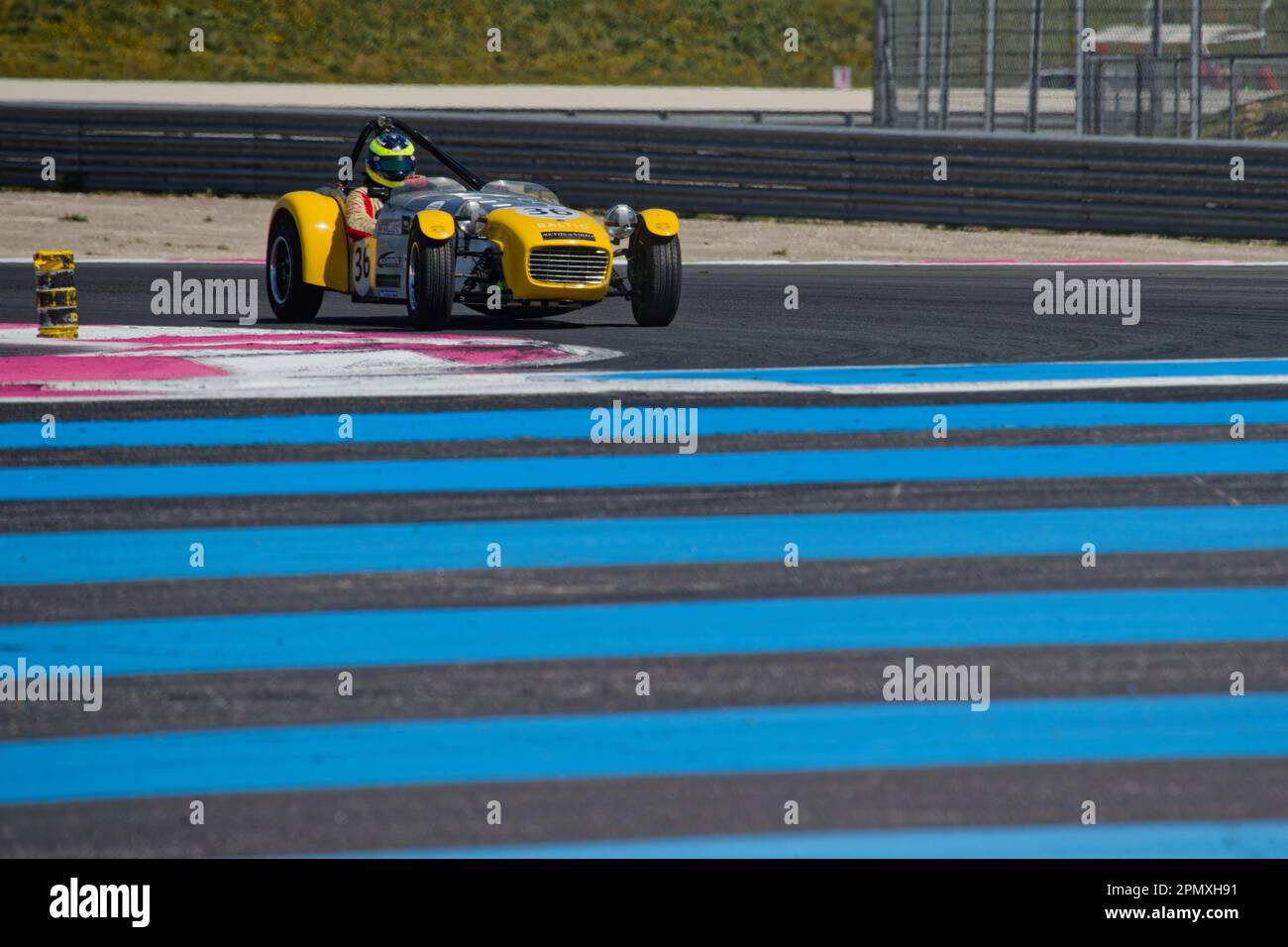 LE CASTELLET, FRANCE, April 7, 2023 : Lotus Seven on track during the ...