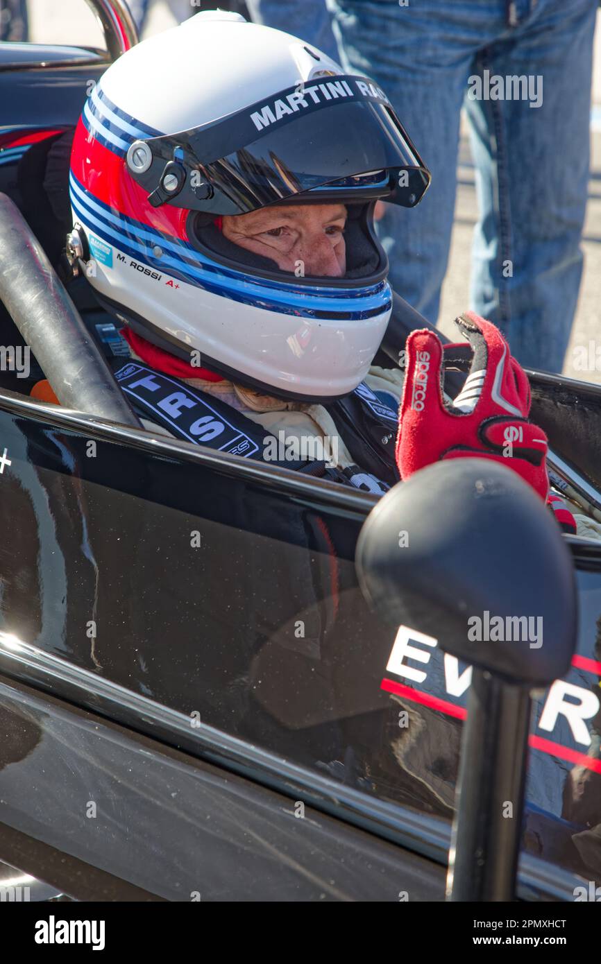 LE CASTELLET, FRANCE, April 8, 2023 : Driver concentration before the ...