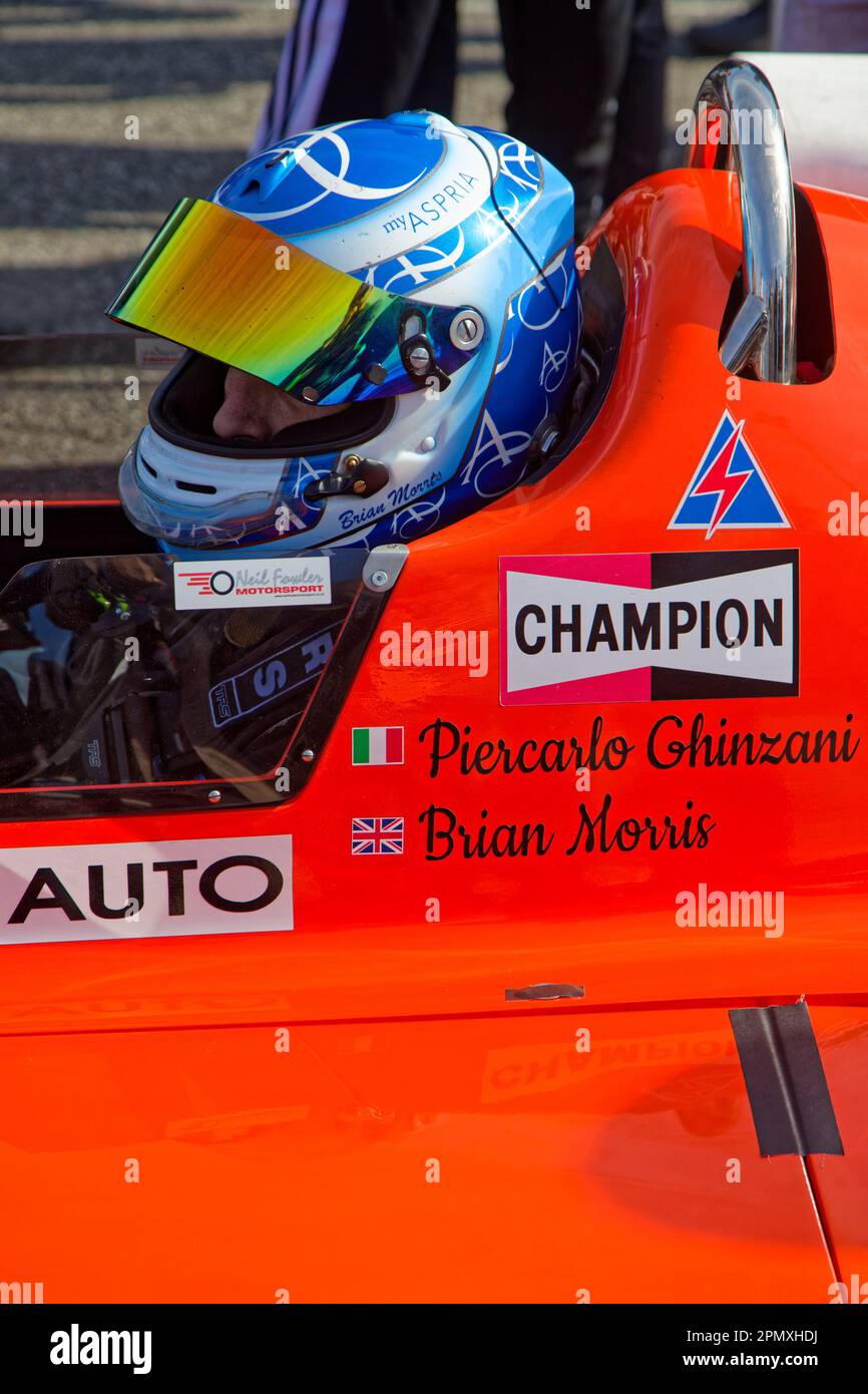 LE CASTELLET, FRANCE, April 9, 2023 : Driver concentration before the ...