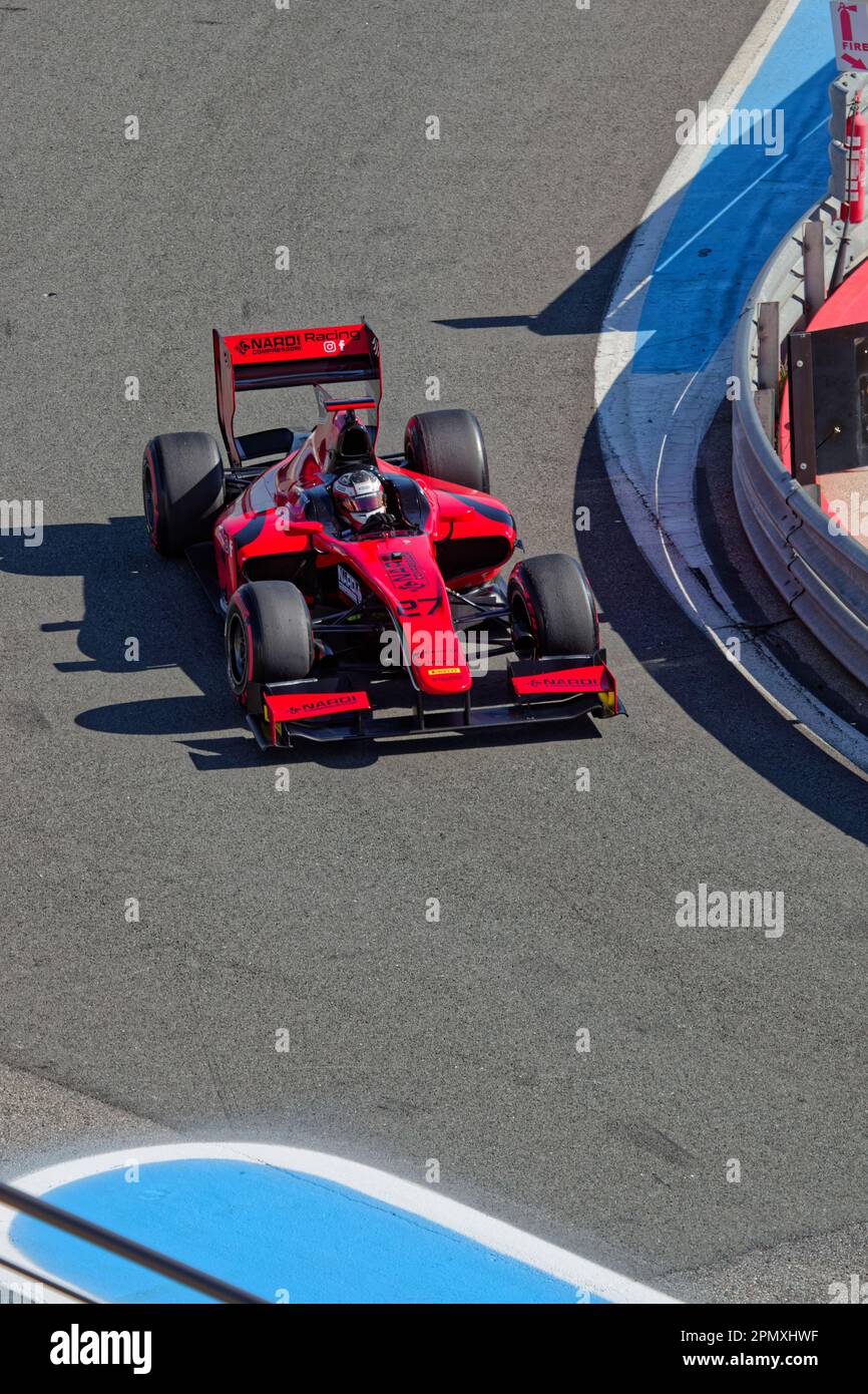 LE CASTELLET, FRANCE, April 7, 2023 : Ancient GP2 racing car is back to ...