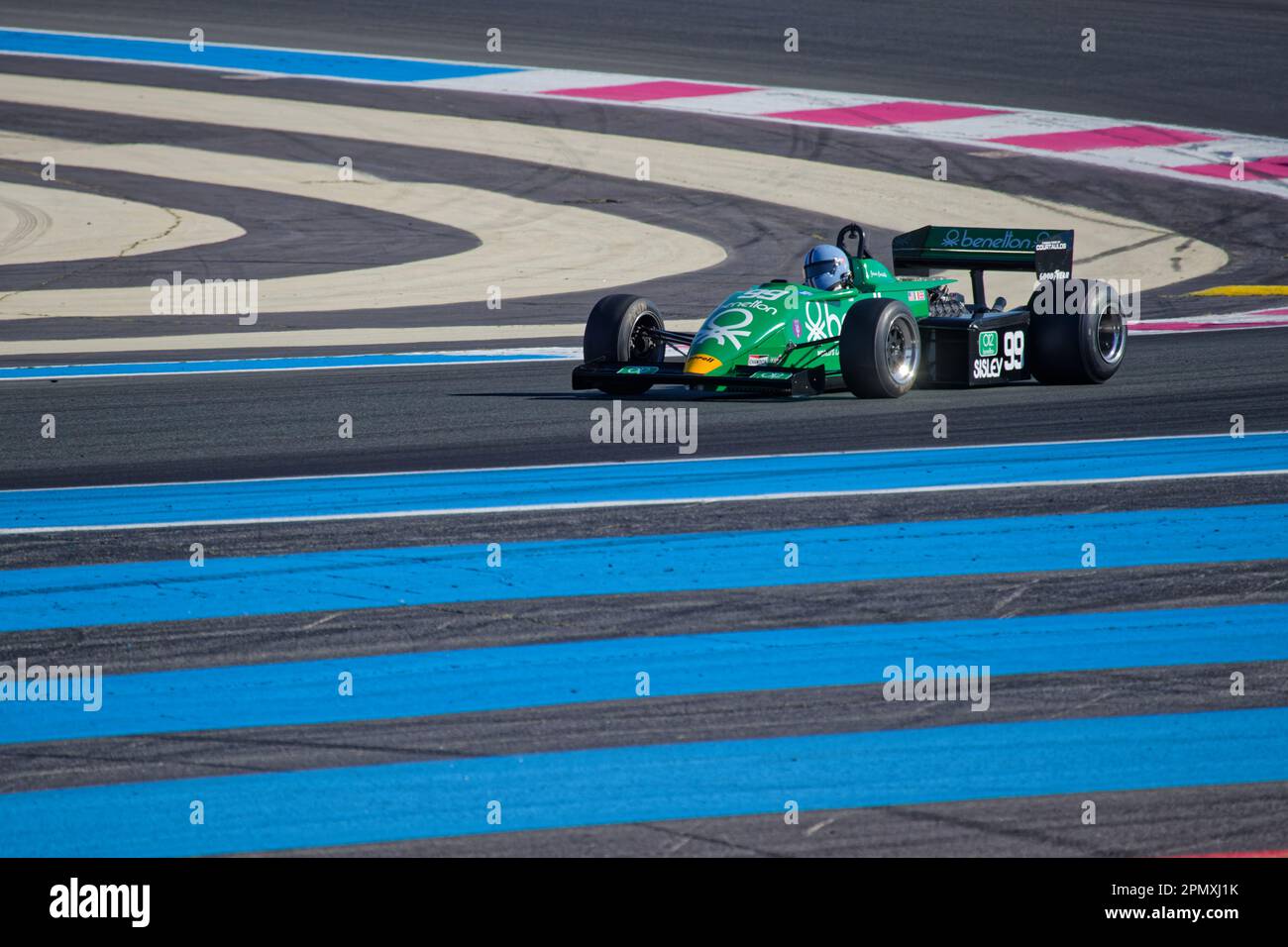 LE CASTELLET, FRANCE, April 8, 2023 : Ancient Formula One car on track ...