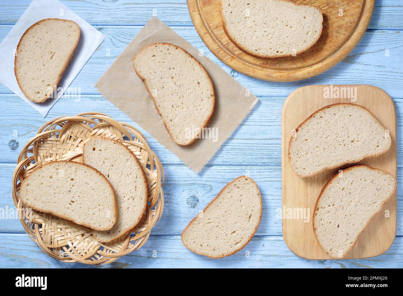 The end slice of bread hi-res stock photography and images - Alamy