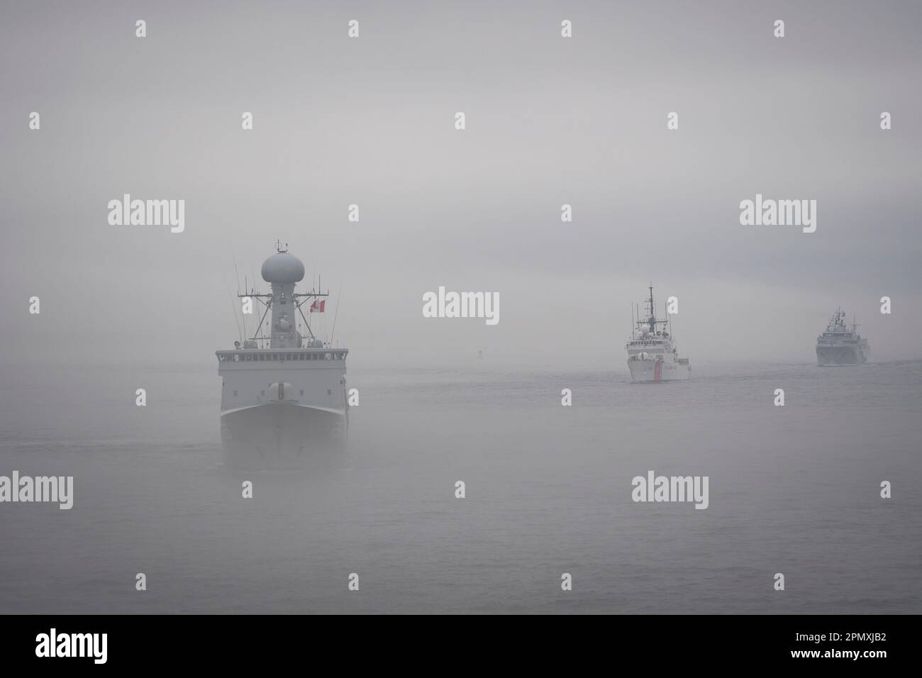 Ships of Operation Nanook depart Halifax, Nova Scotia, in August 2022 ...