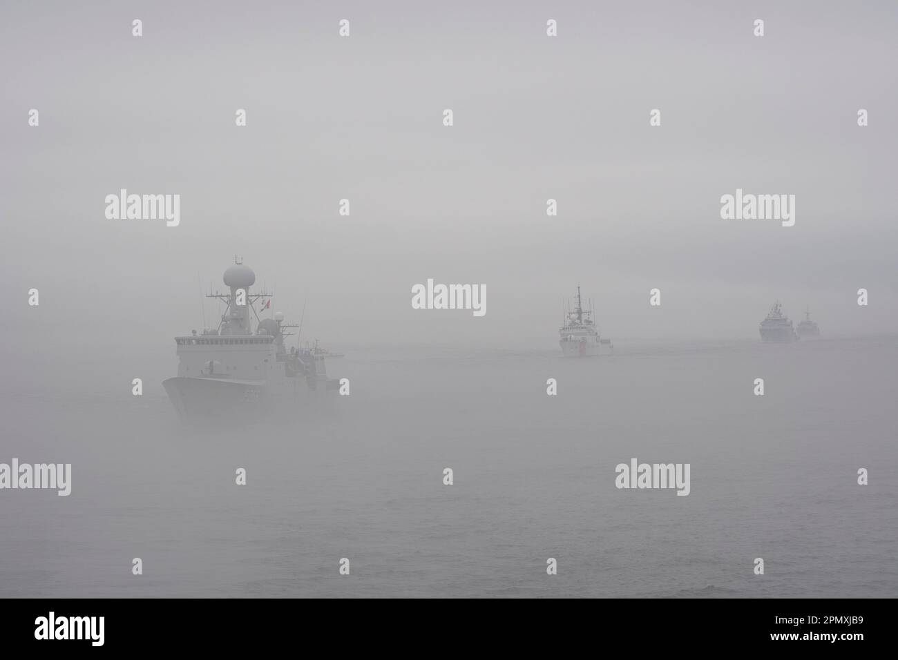 Ships of Operation Nanook depart Halifax, Nova Scotia, in August 2022 ...