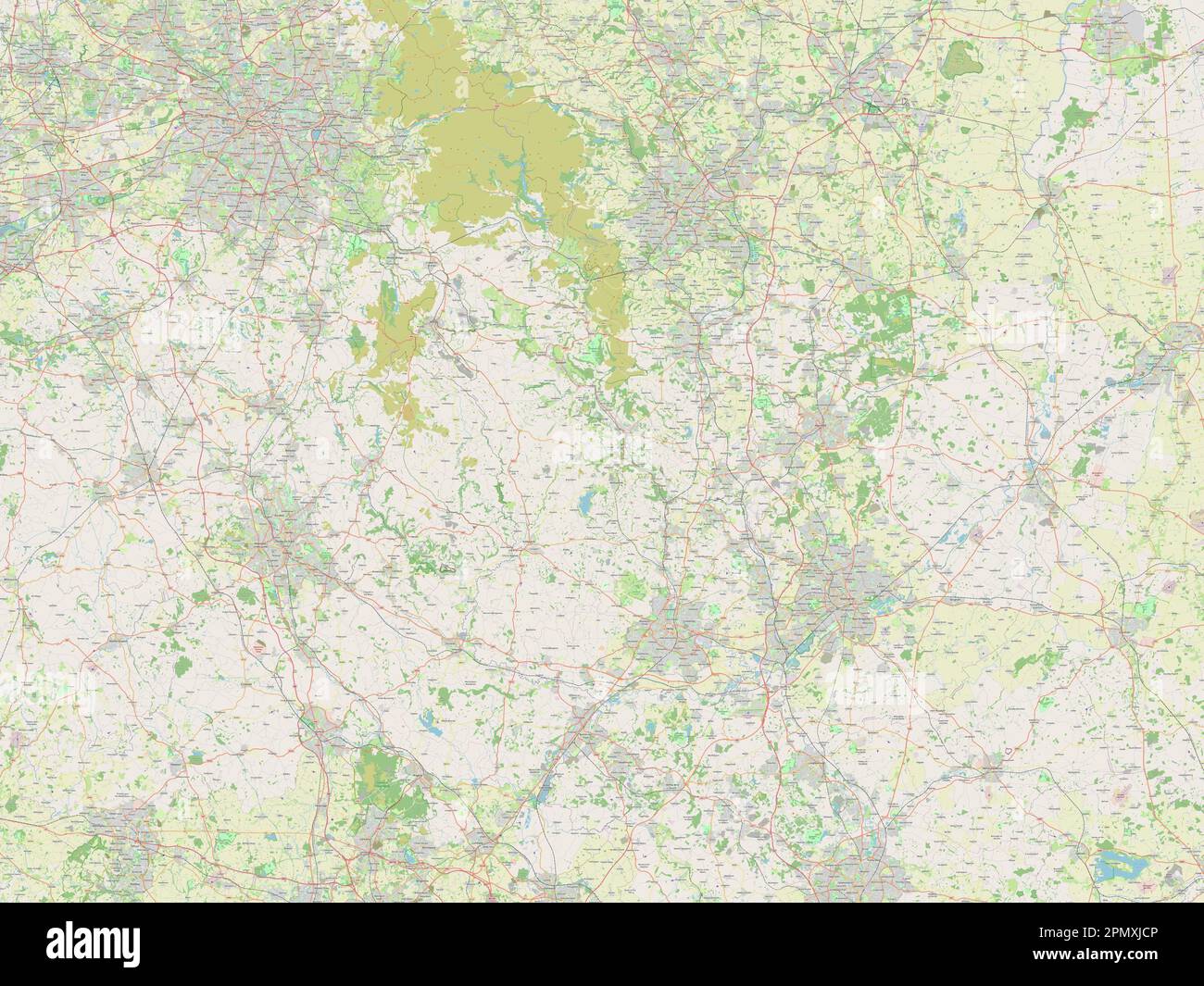 Derbyshire, administrative county of England - Great Britain. Open ...