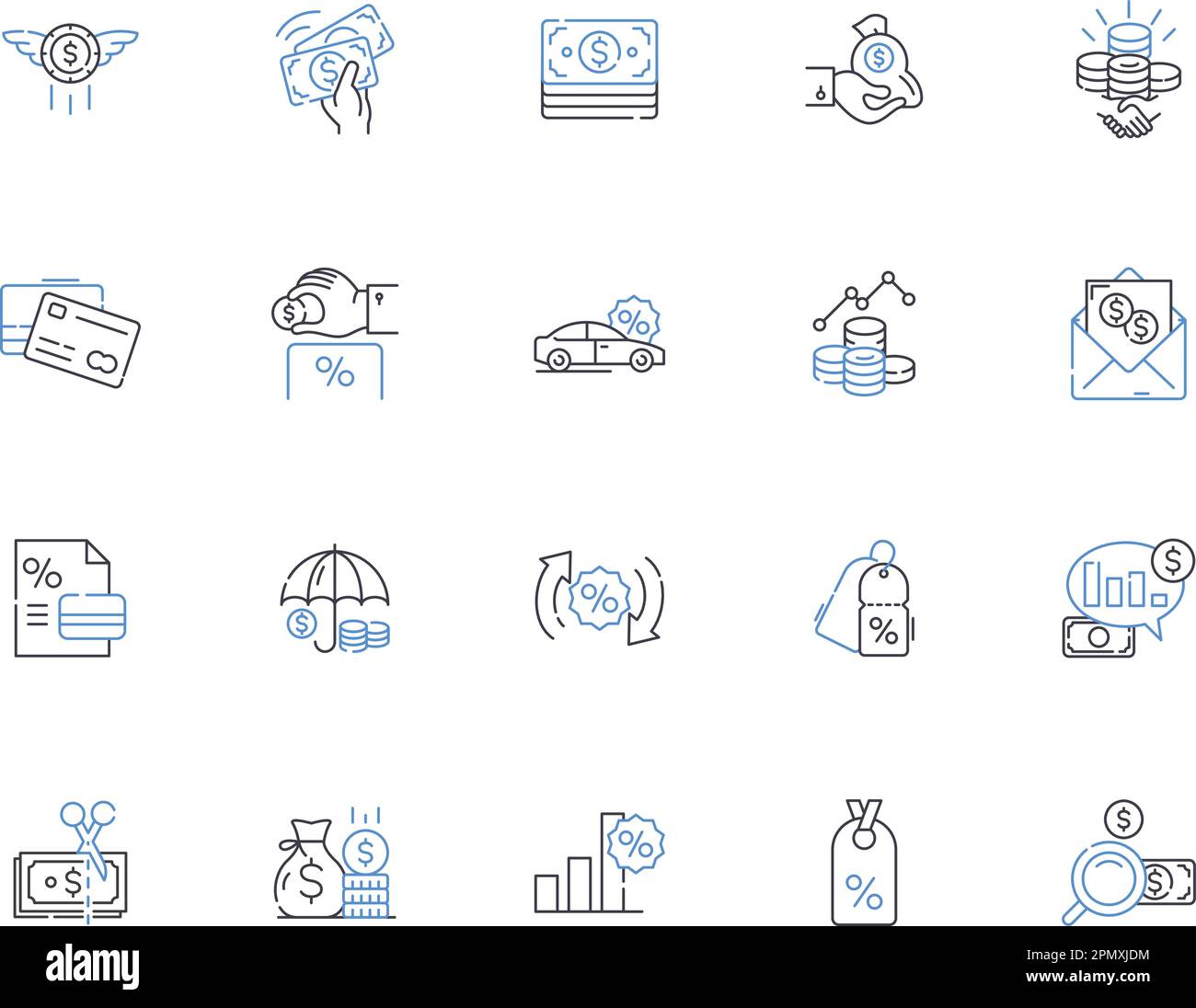 Sales system outline icons collection. Sale, System, Automated, Process ... Sales system outline icons collection. Sale, System, Automated, Process ...