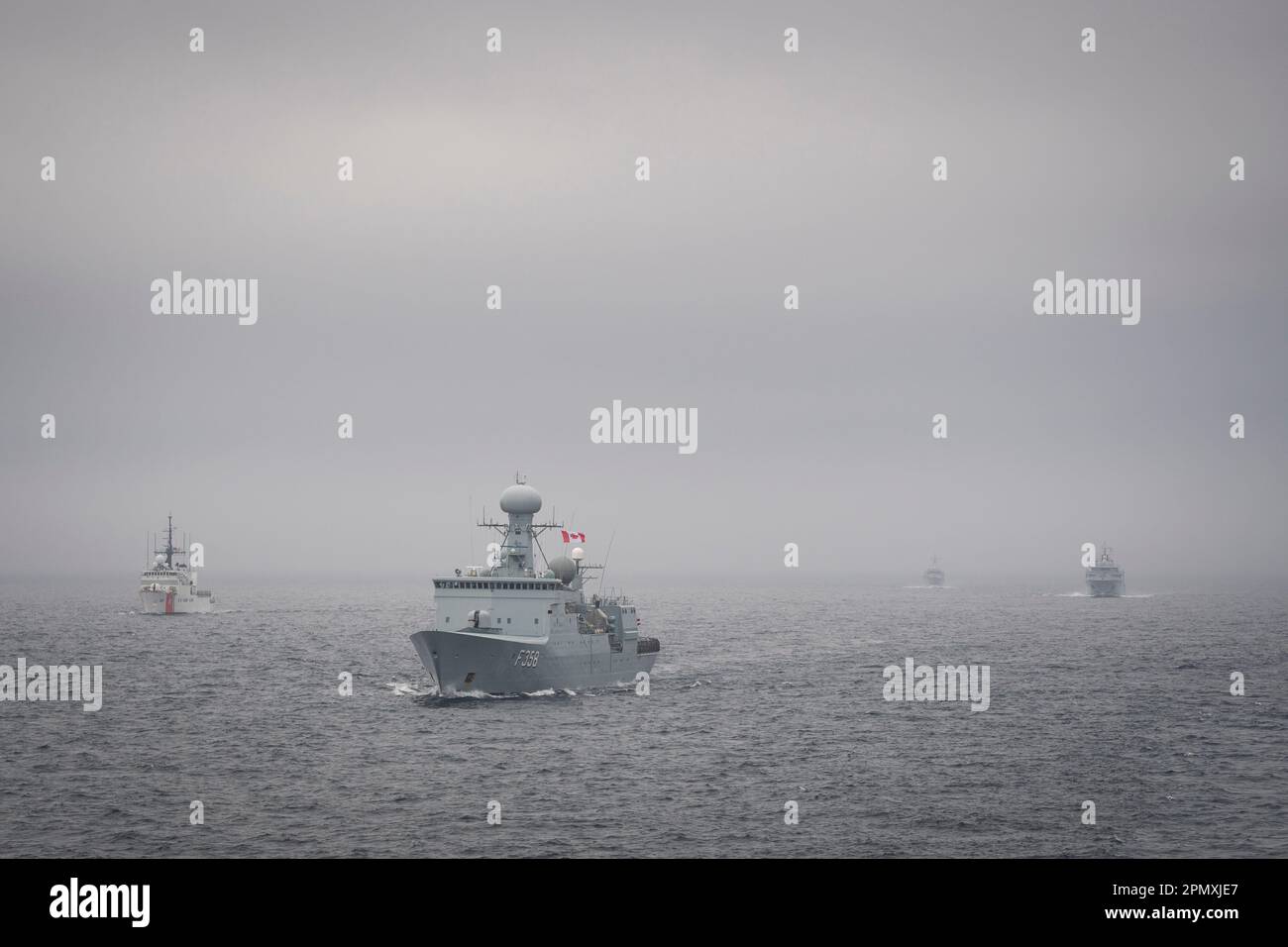 Ships of Operation Nanook depart Halifax, Nova Scotia, in August 2022 ...