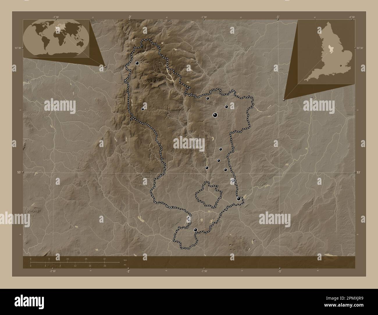 Ripley county map hi-res stock photography and images - Alamy