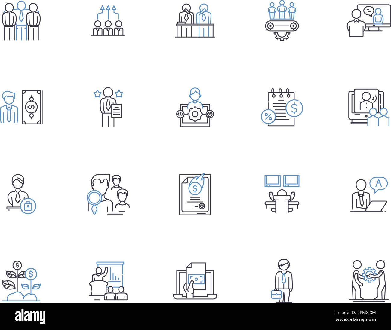 Coaching And Mentorship Outline Icons Collection Mentoring Coaching