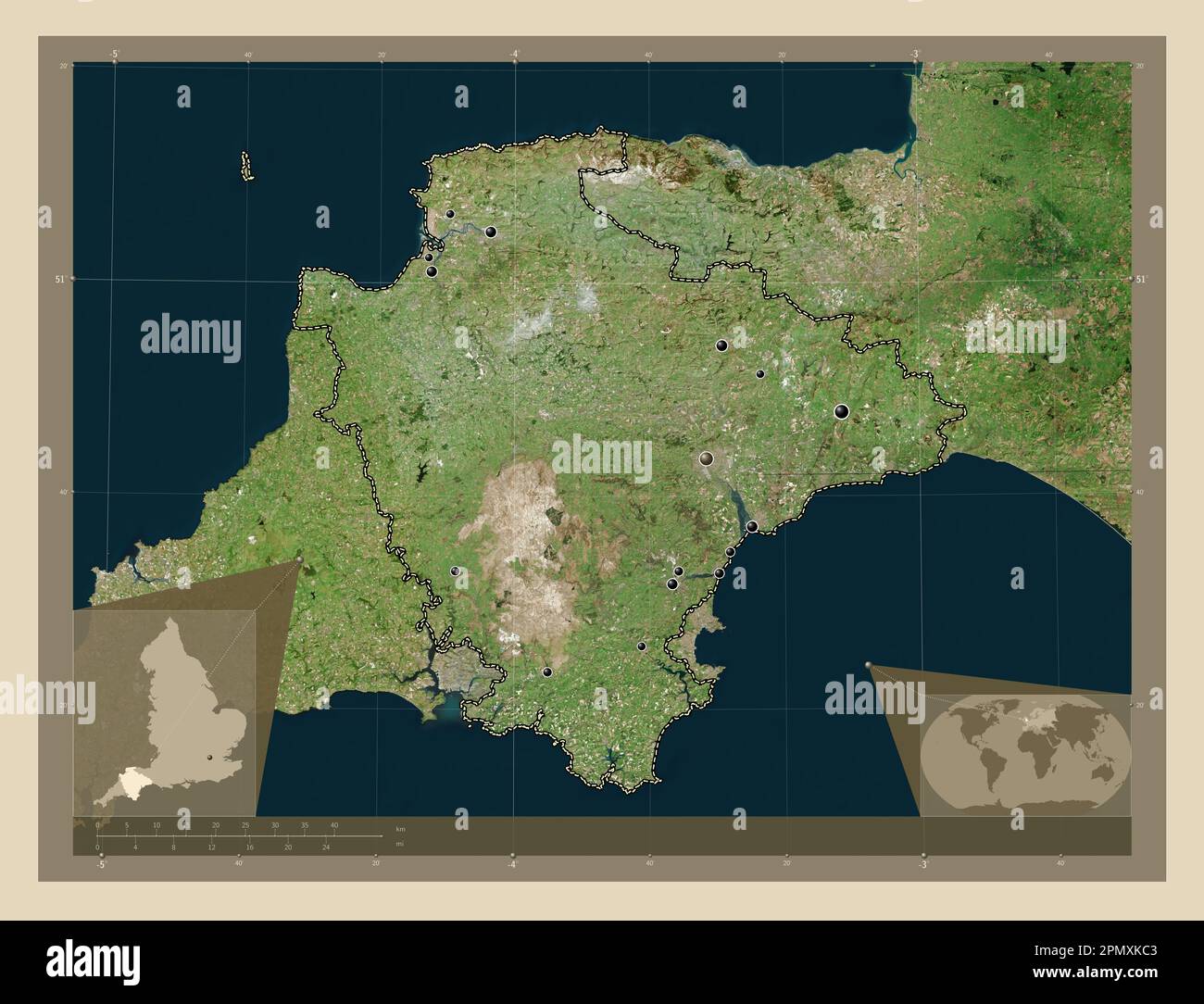 Devon, administrative county of England - Great Britain. High ...