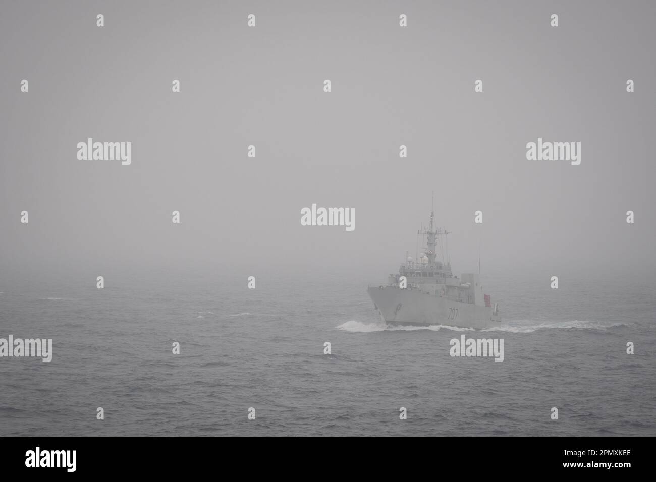 The RCN's Maritime Coastal Patrol Vessel (MCDV) HMCS Goose Bay passing ...