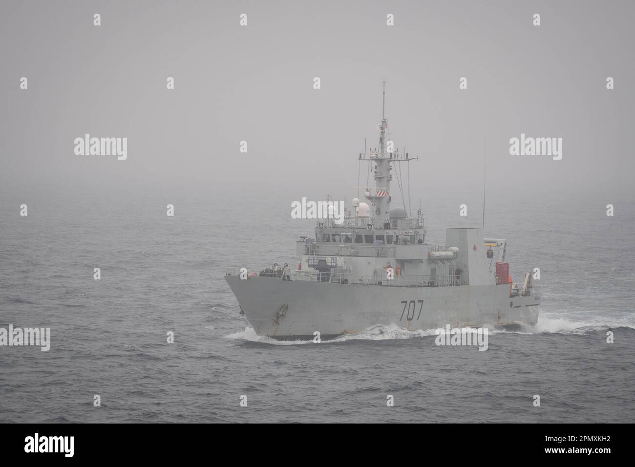 The RCN's Maritime Coastal Patrol Vessel (MCDV) HMCS Goose Bay passing ...