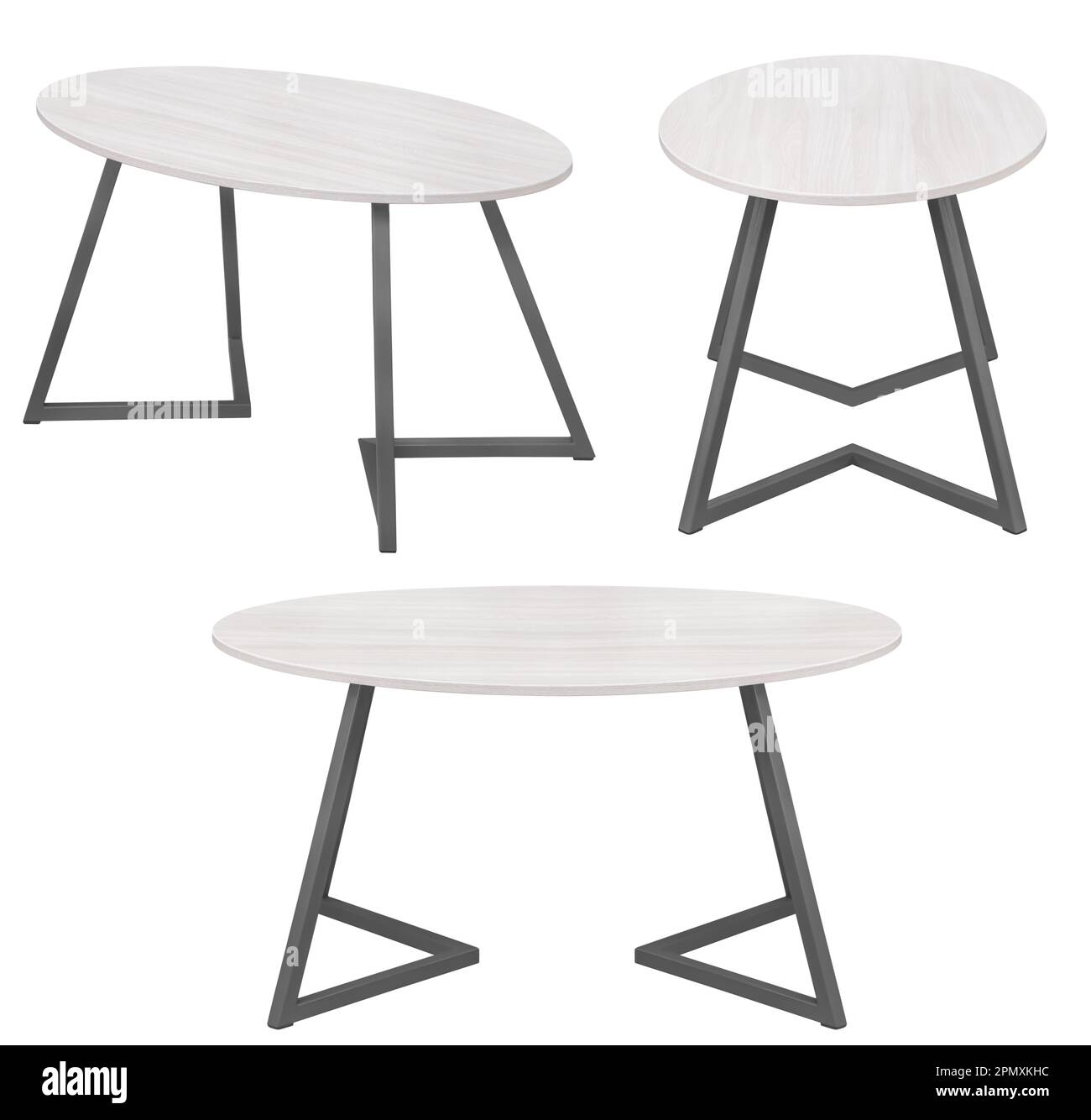 Coffee table. Element of the interior. Isolated from the background ...