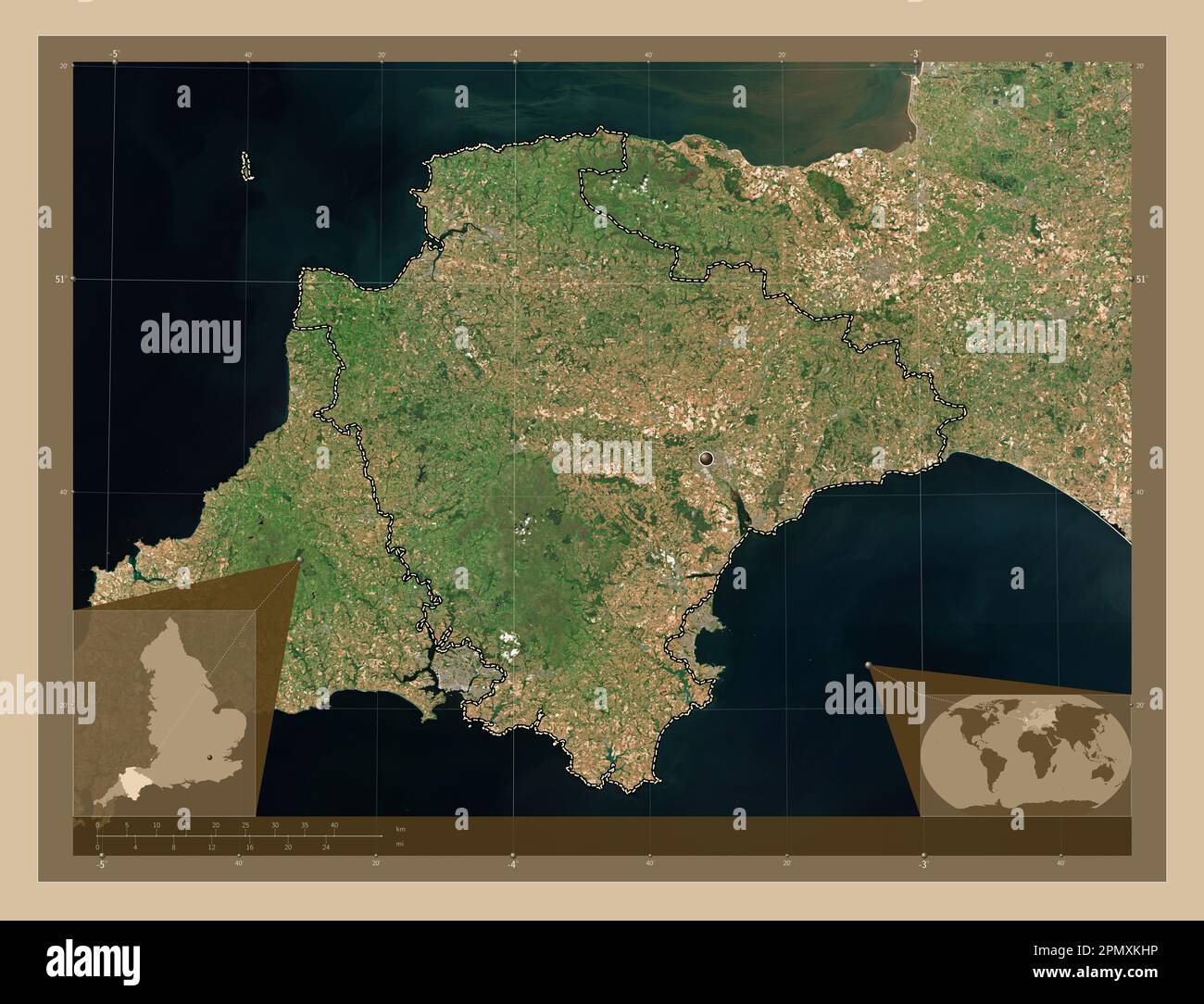Devon, administrative county of England - Great Britain. Low resolution ...