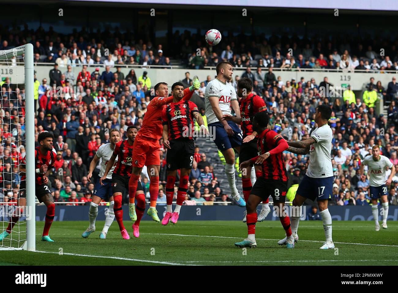 Tottenham Hotspur Stadium, London, UK. 15th Apr, 2023. Premier League ...