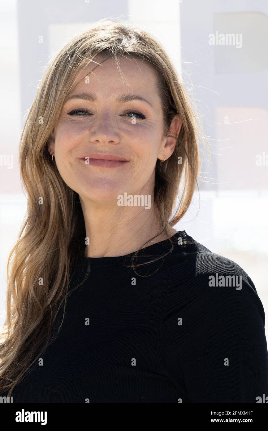 Cannes, France. 15th Apr, 2023. Laure Guibert attends the Les Mysteres de L Amour Photocall ...