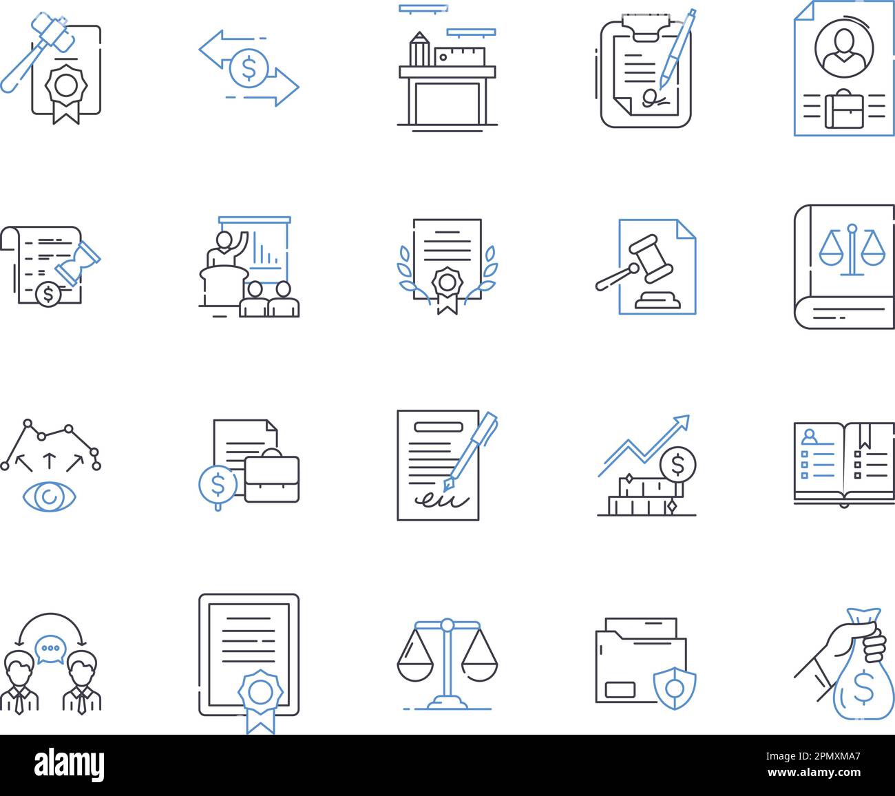 Law department outline icons collection. Law, Department, Judiciary, Regulation, Legislation ...