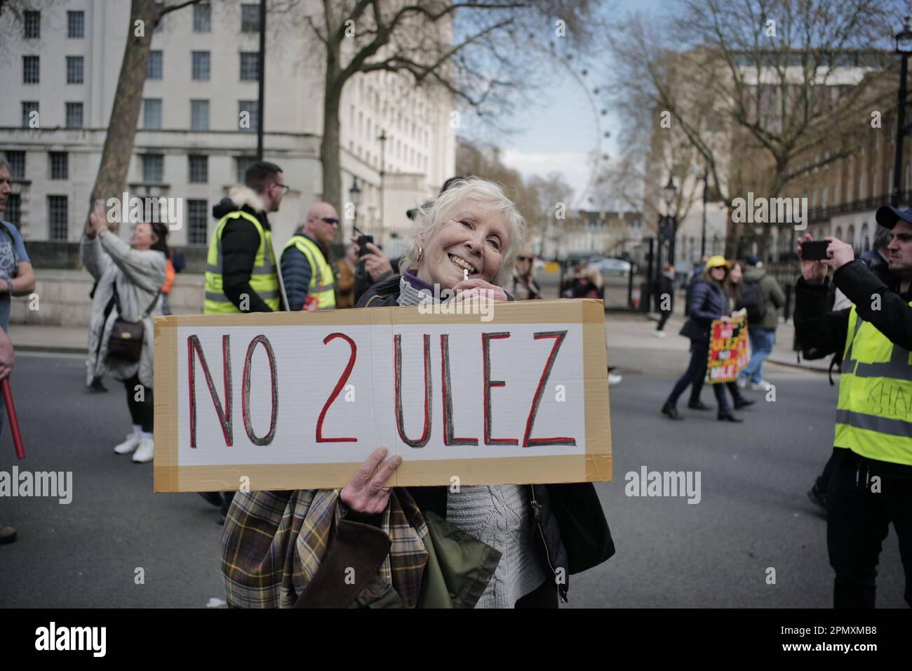 London/UK. 15 APR 2023. As the city major Sadiq Khan faces legal ...
