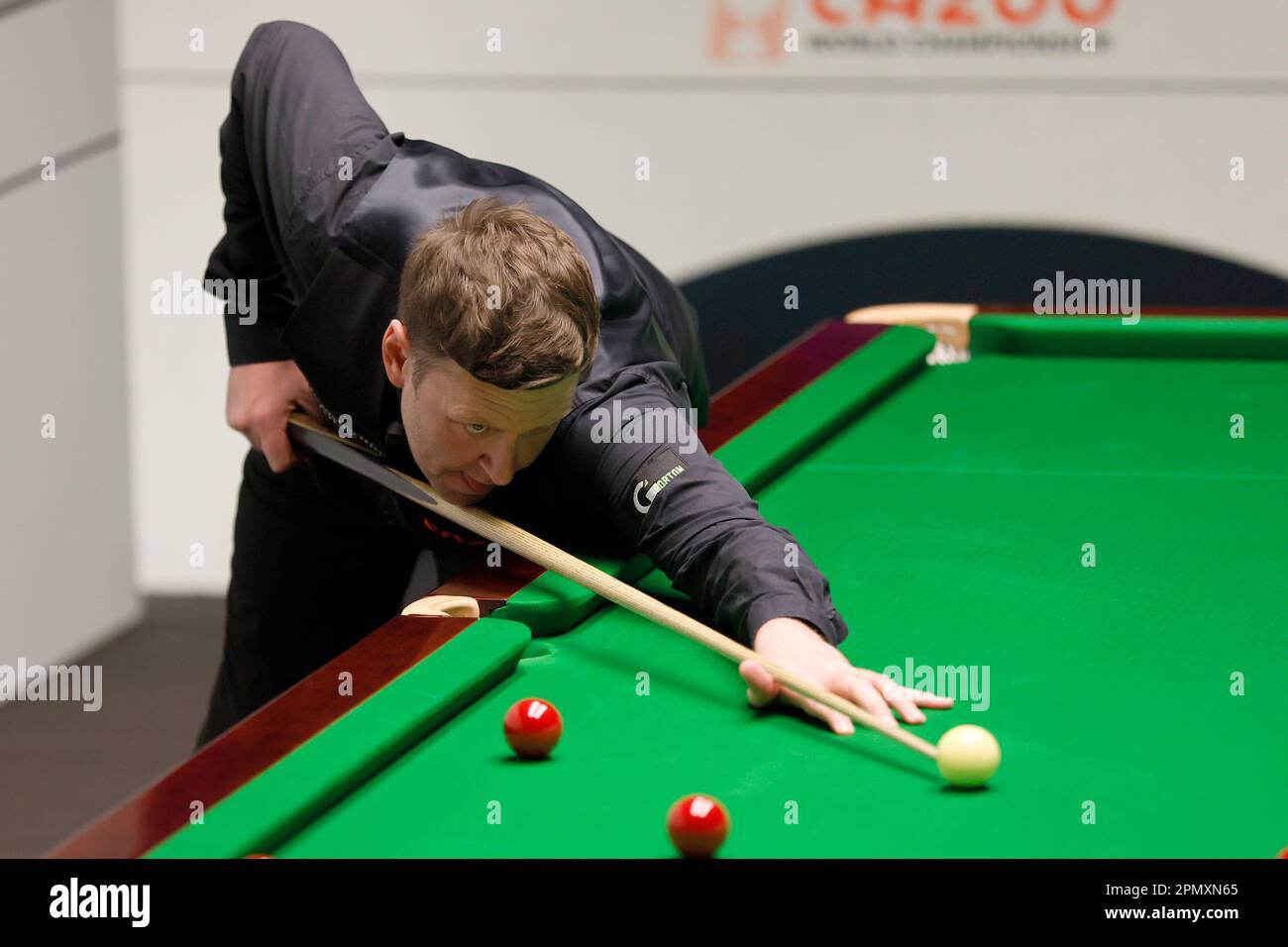 Ricky Walden during day one of the Cazoo World Snooker Championship at ...