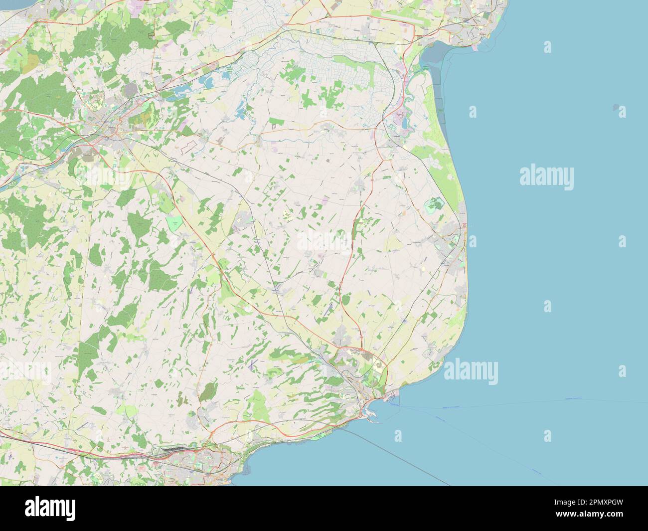 Dover, non metropolitan district of England - Great Britain. Open ...