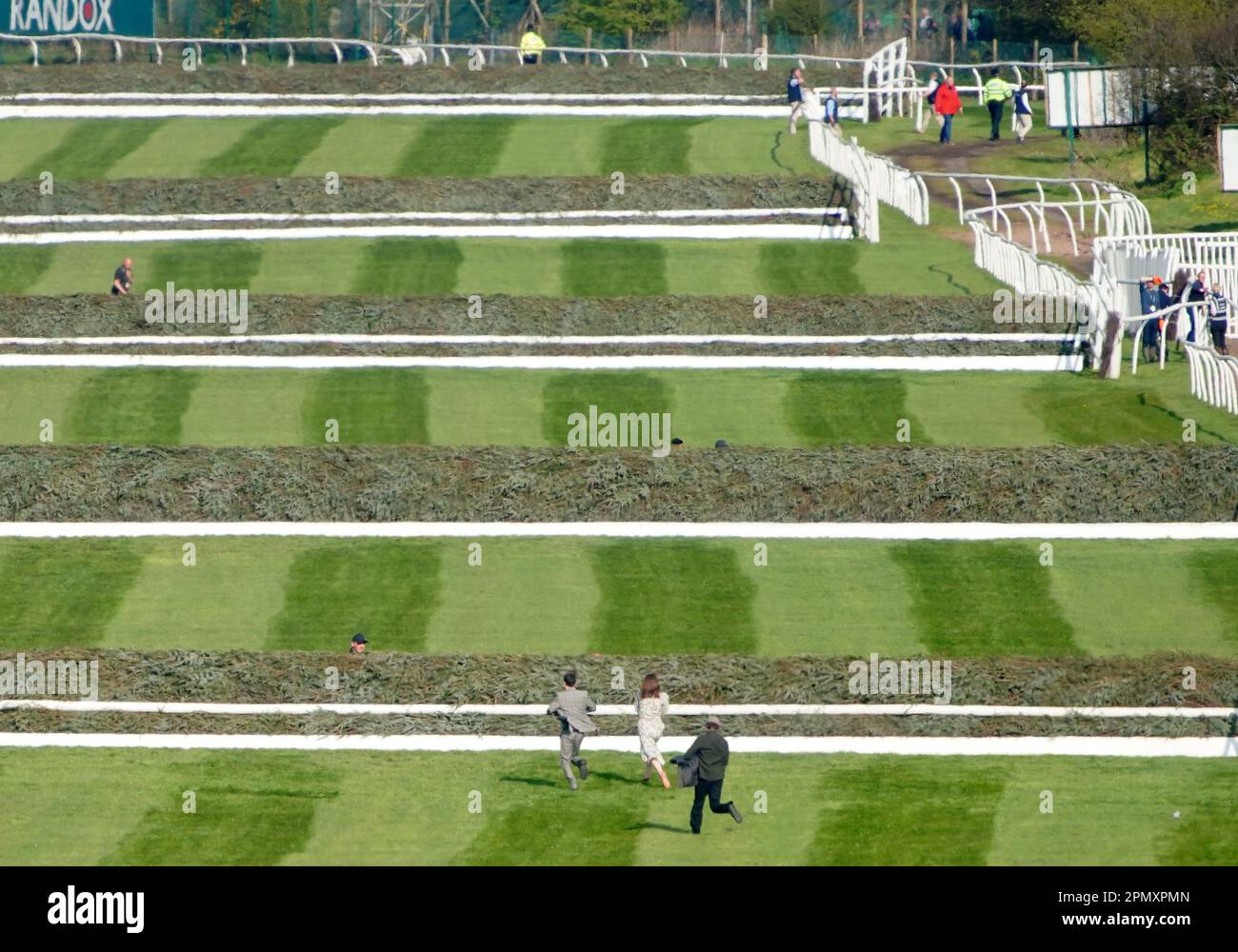 Human barricade hi-res stock photography and images - Alamy