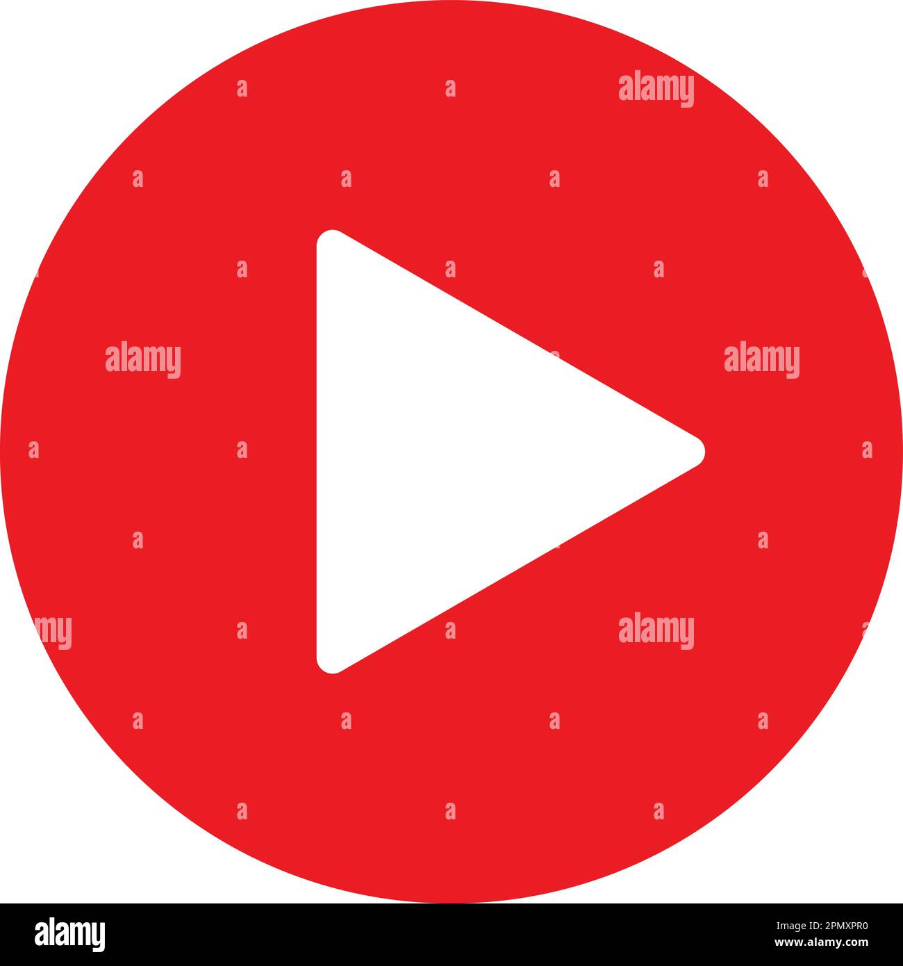 Play button icon, vector illustration Stock Vector Image & Art - Alamy
