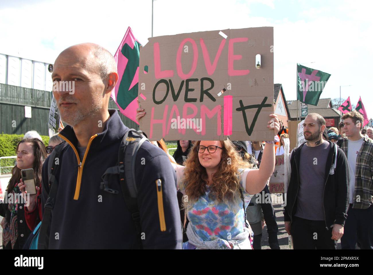 Animal Rising Action for animals protest group, disrupting the Grand ...